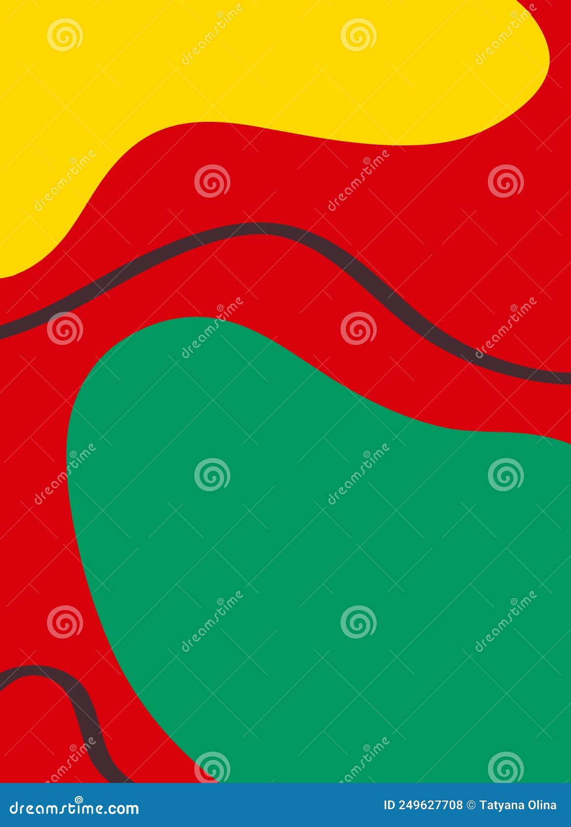 Modern Abstract Background in Rasta Style Stock Vector - Illustration ...