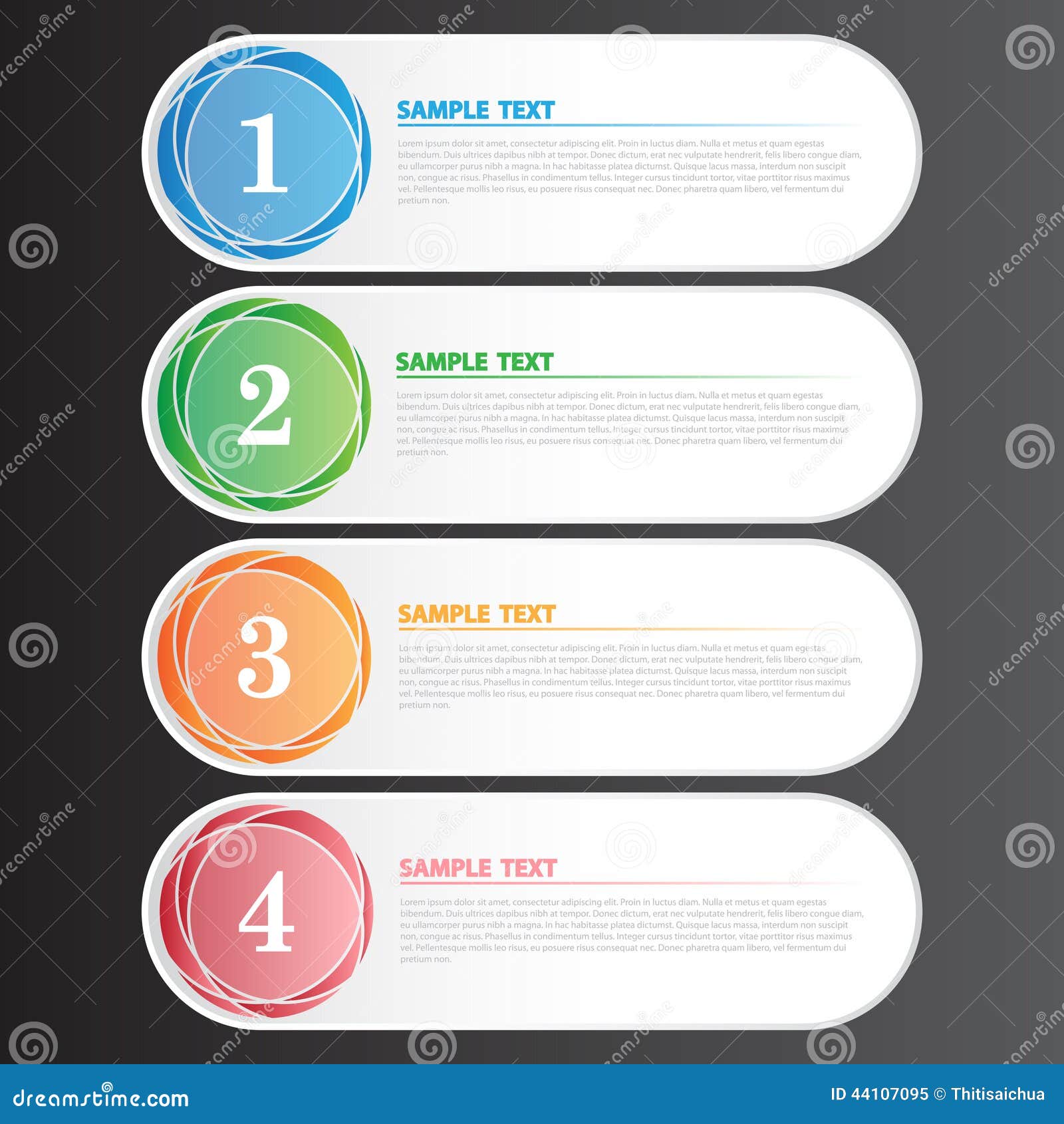 Vector Illustration Modern Banner for Design and Creative Work Stock ...