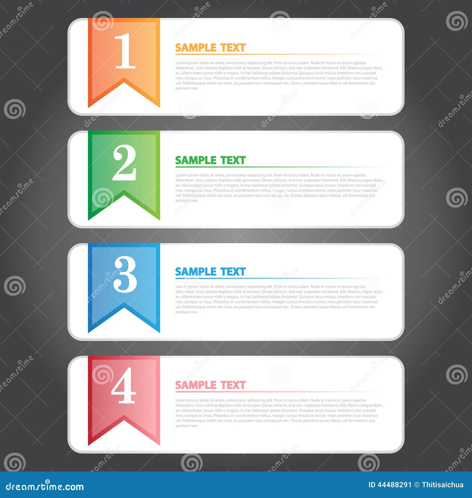 Vector Illustration, Modern Banner for Design and Creative Work Stock ...