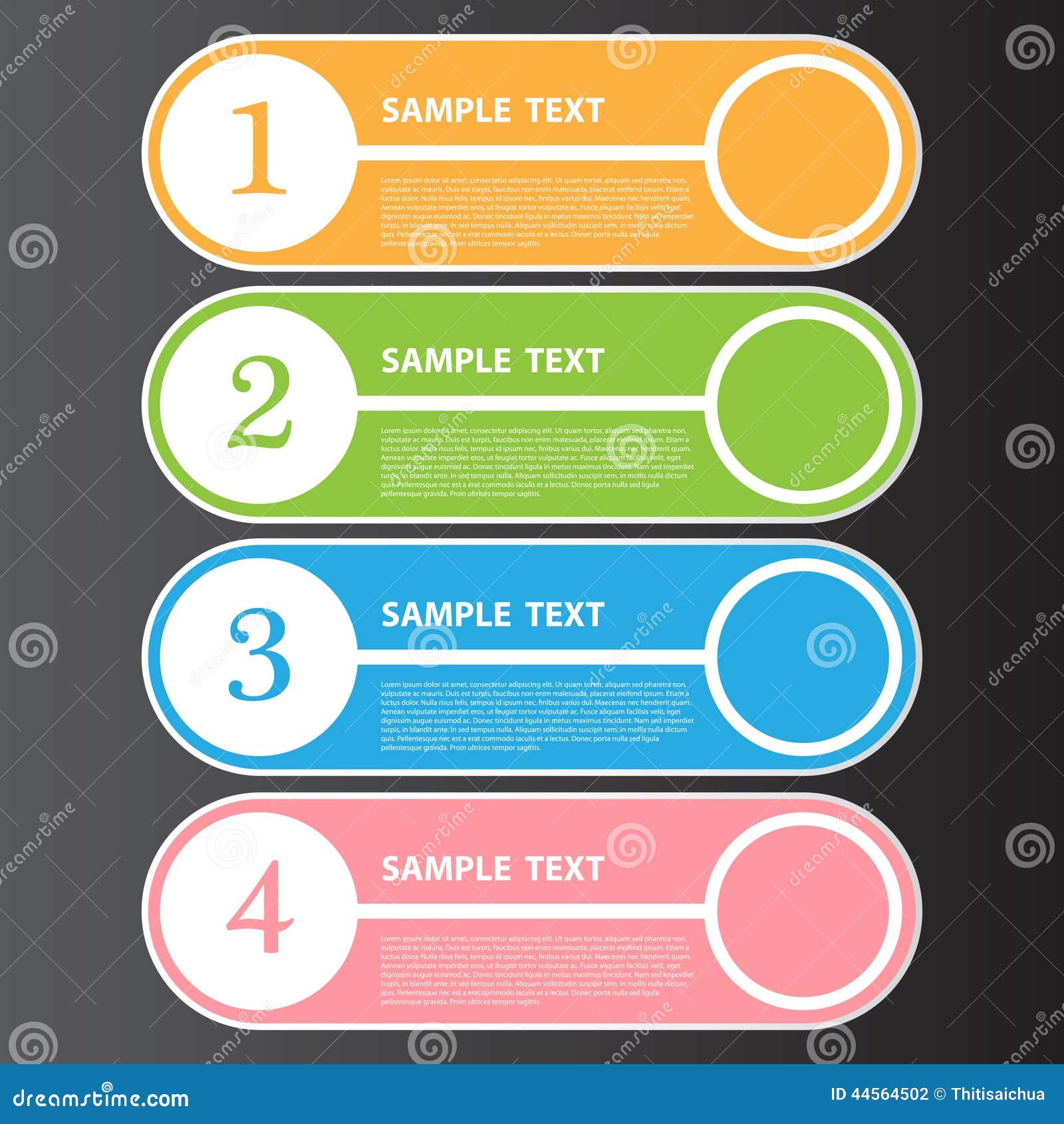 Vector Illustration, Modern Banner for Design and Creative Work Stock ...