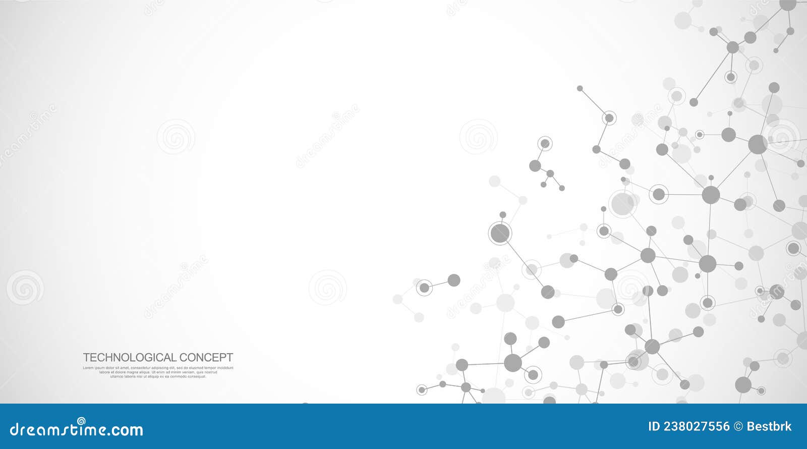Vector Illustration of Molecular Structure and Genetic Engineering ...