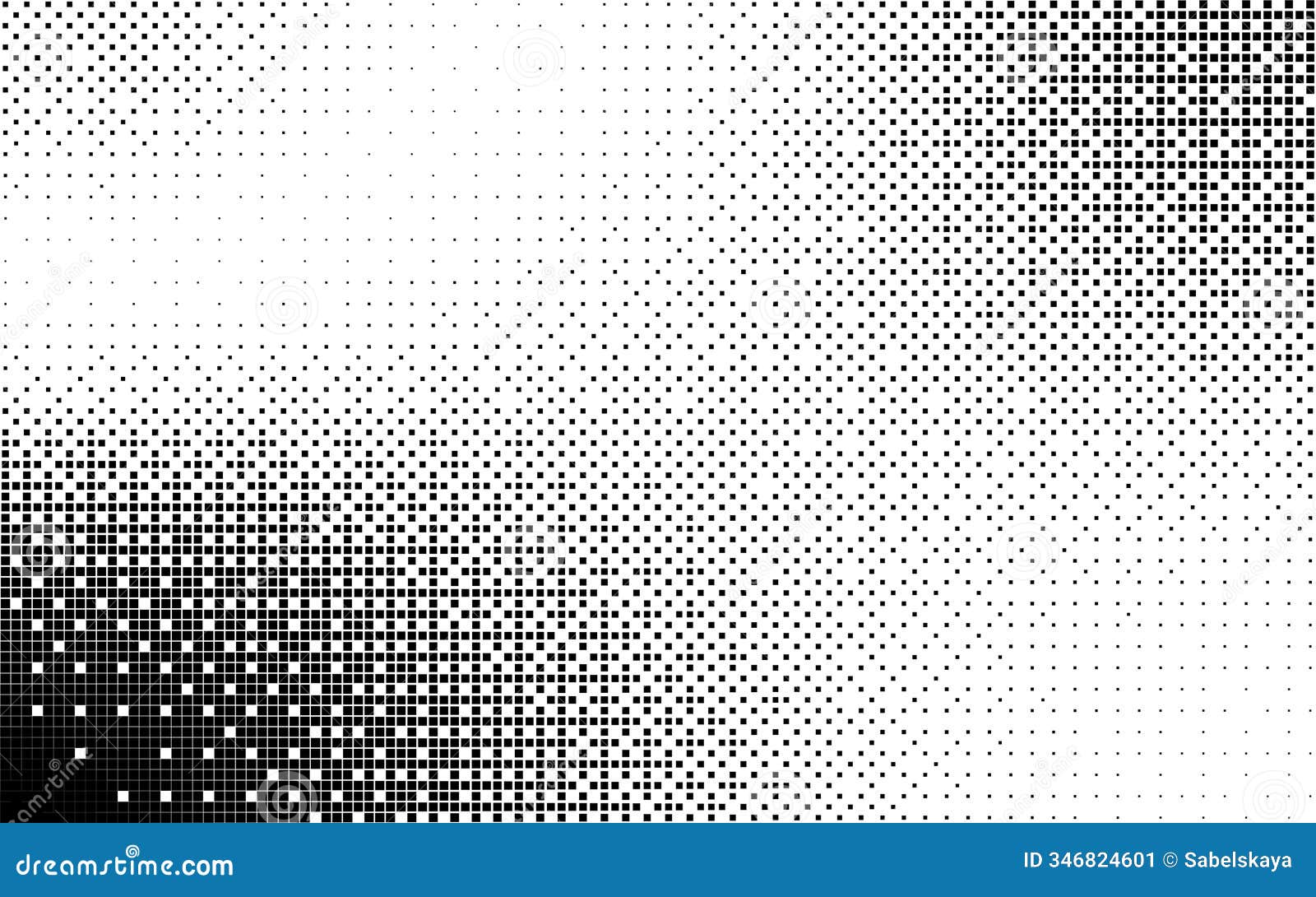 Vector Illustration of Monochrome Bitmap Background Texture. Stock ...