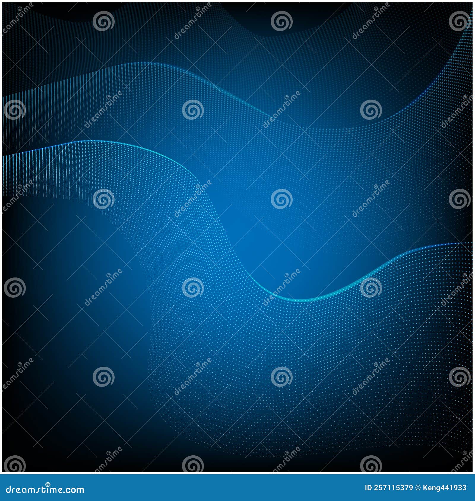 Vector Illustration of Movement Pattern of Lines Dot and Shape ...