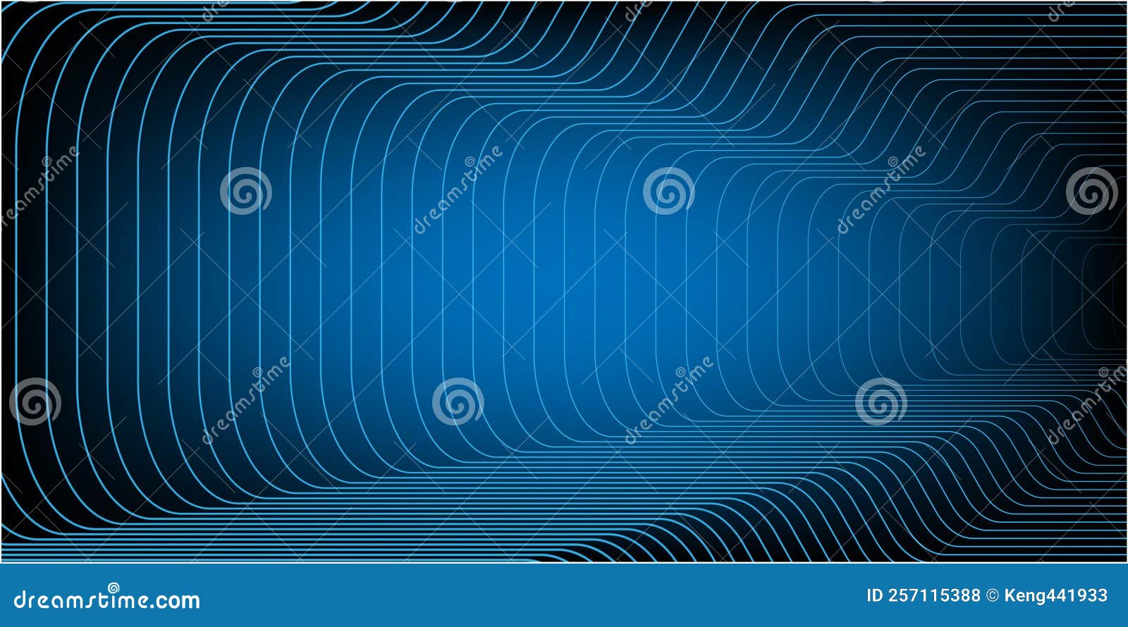 Vector Illustration of Movement Pattern of Lines Rectangle and Shape ...