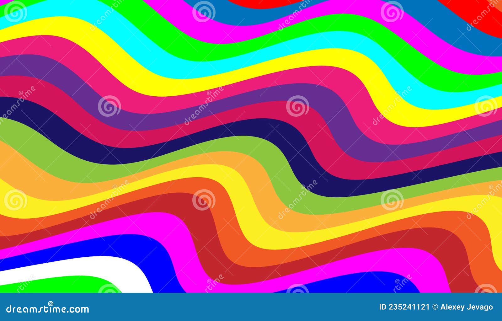 Vector Illustration. Multi-colored Lines. Geometric Figures Stock ...