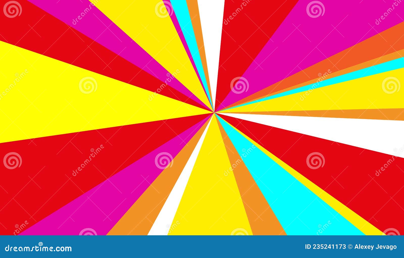 Vector Illustration. Multi-colored Lines. Geometric Figures Stock ...