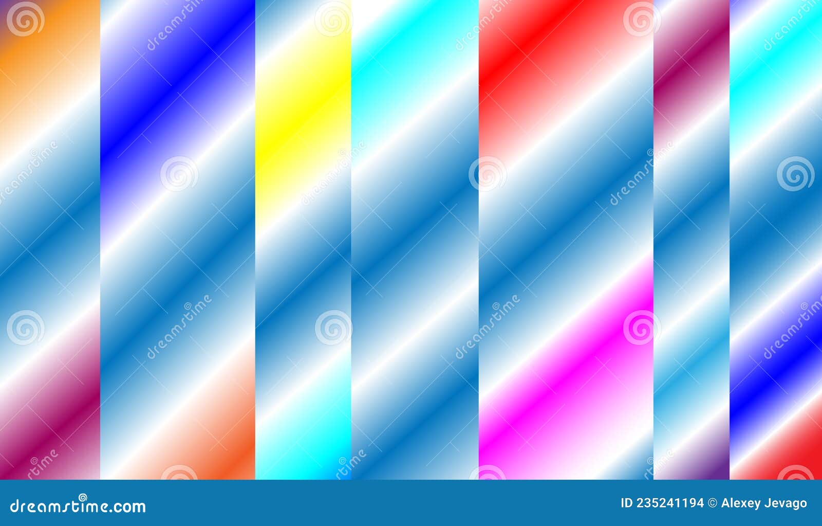 Vector Illustration. Multi-colored Lines. Geometric Figures Stock ...
