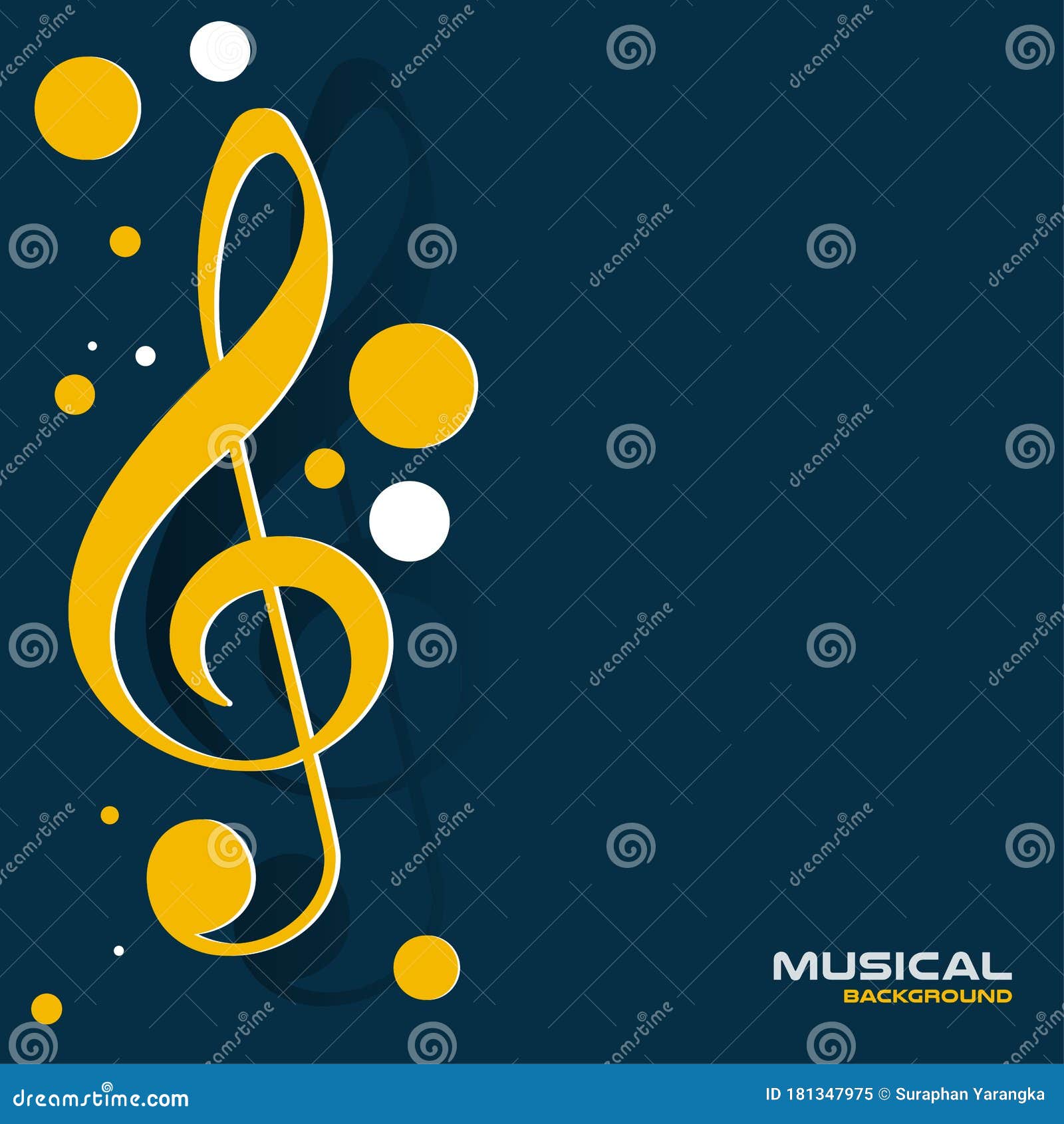 Vector and Illustration Music Background Stock Vector - Illustration of ...