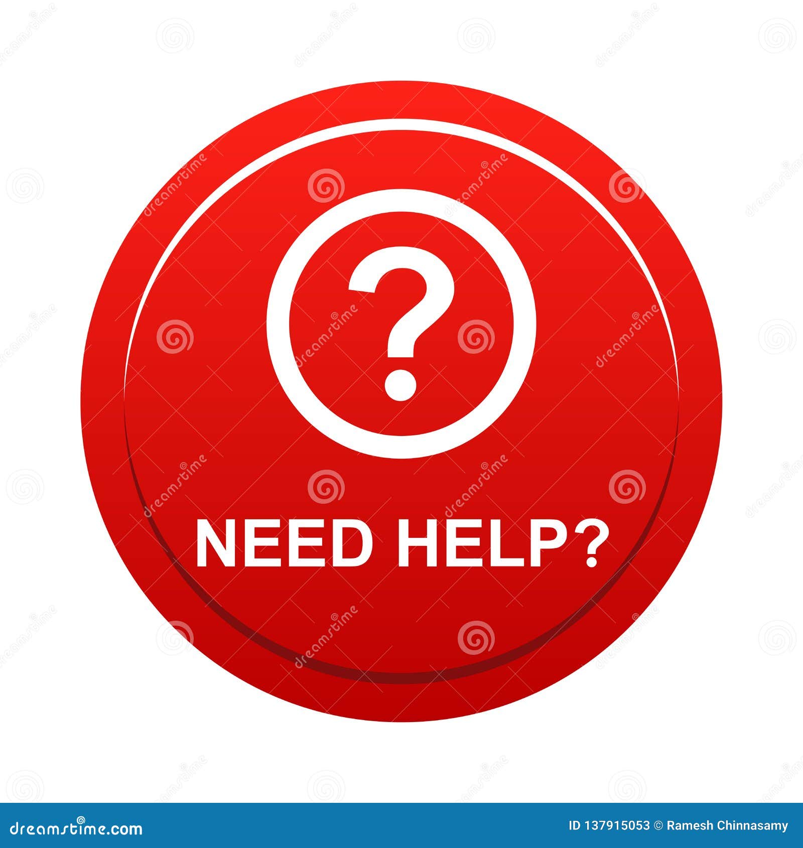 Need help button stock vector. Illustration of concept - 137915053