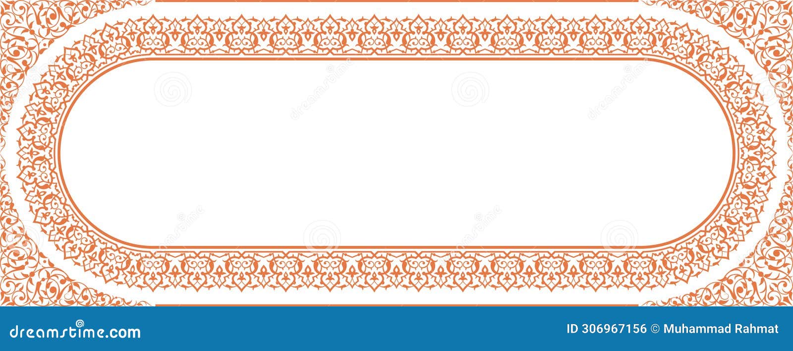 Nice Frame, Rectangular Shape, Soft Colors Stock Illustration ...