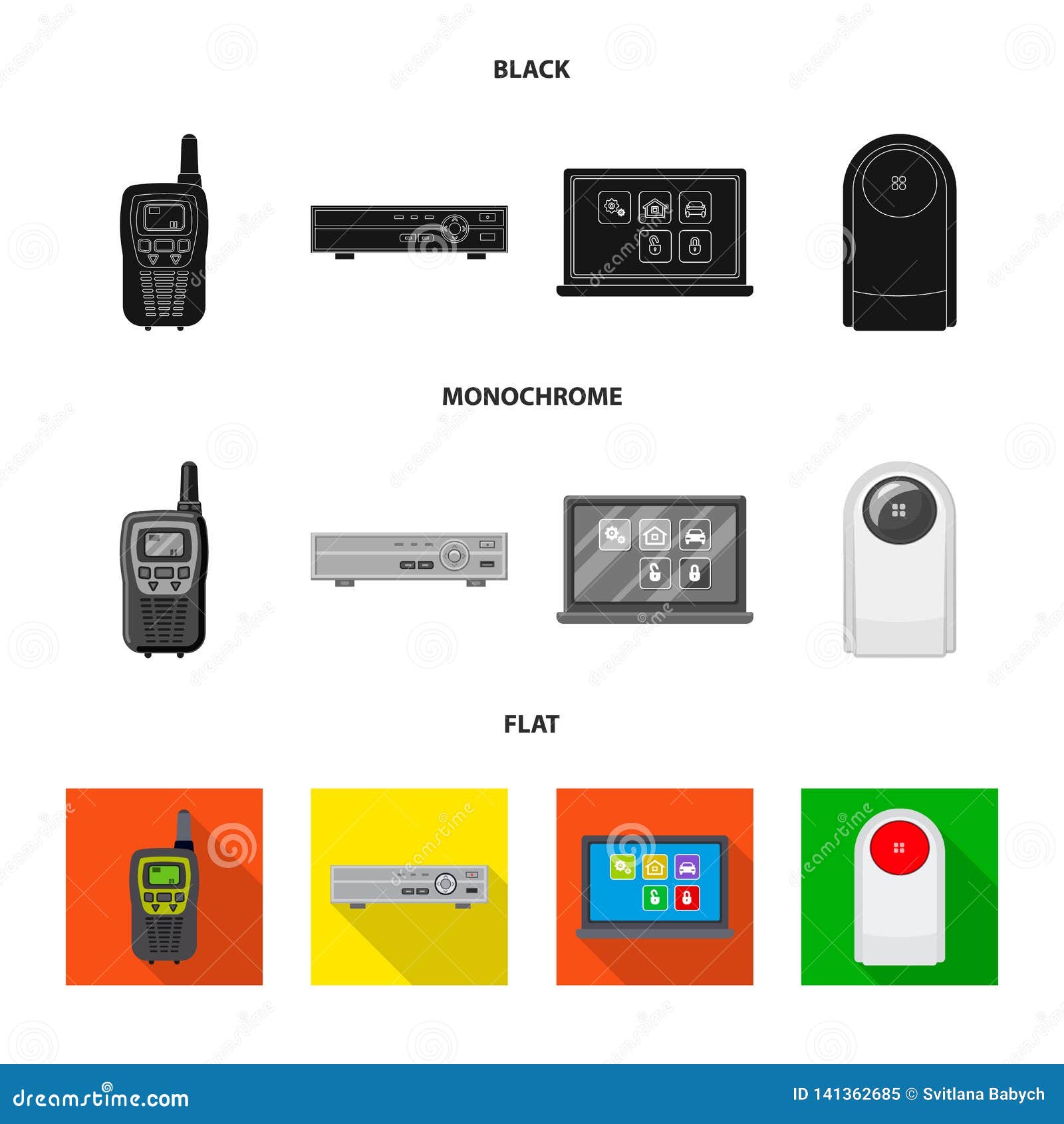 Vector Design of Office and House Logo. Set of Office and System Vector ...