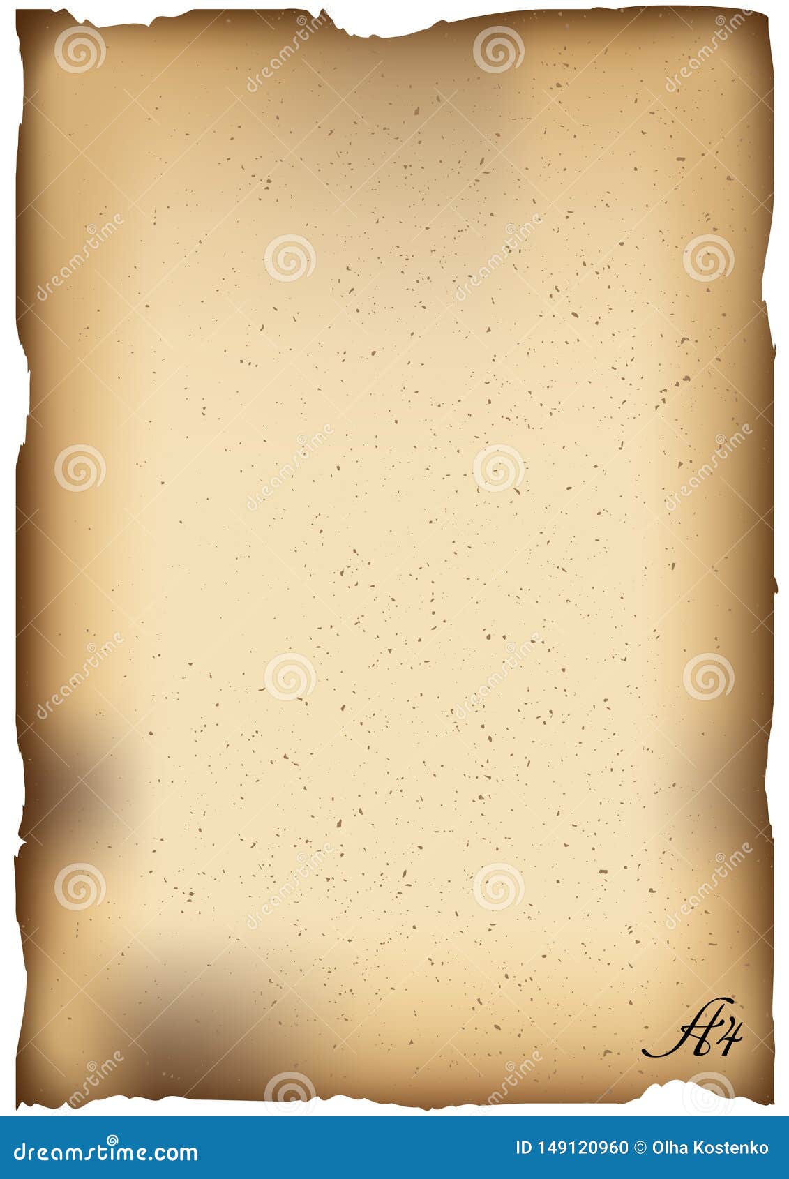 Old Paper Background with Place for Text. Stock Vector - Illustration ...