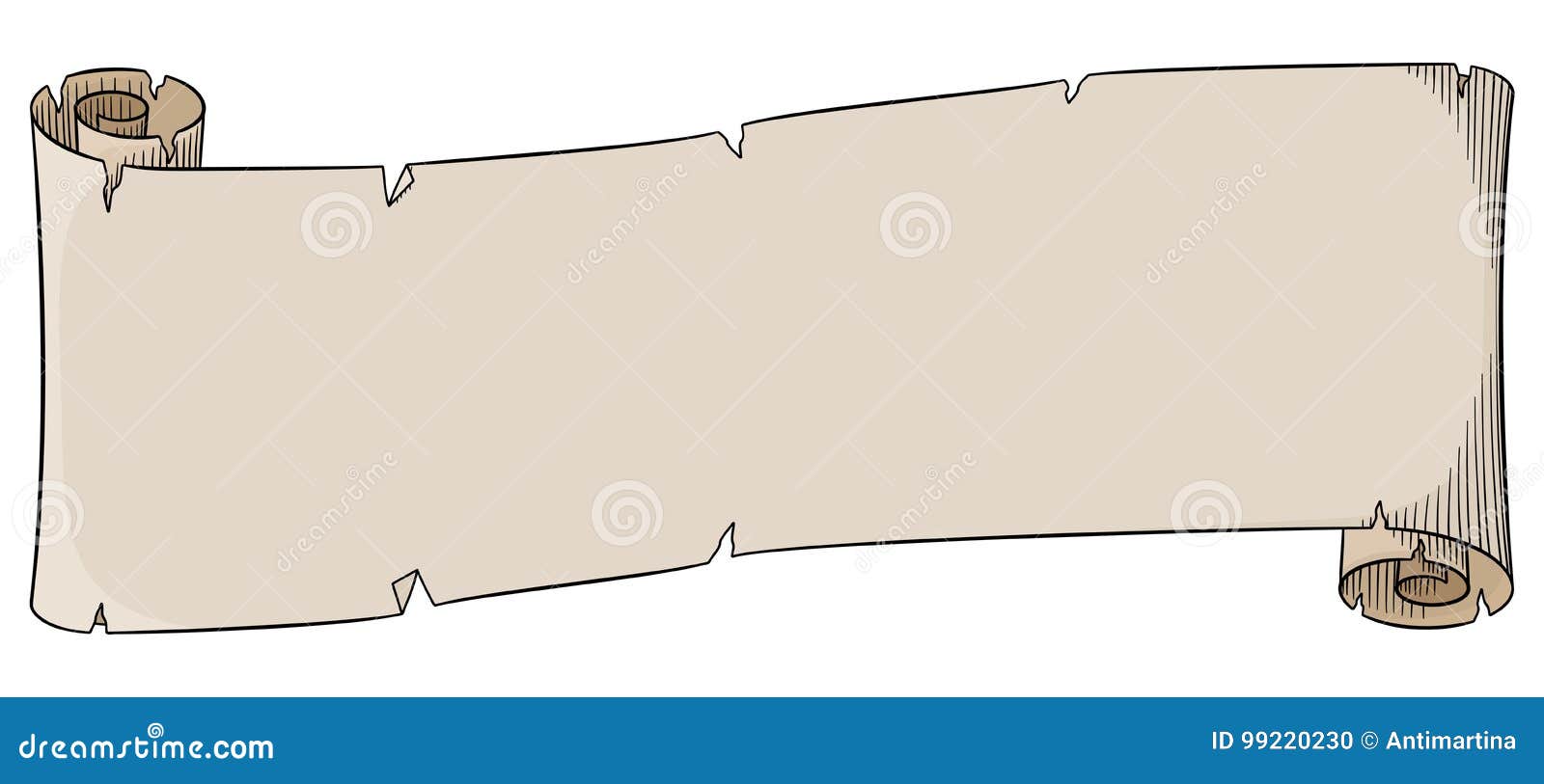 Parchment Scroll Vector