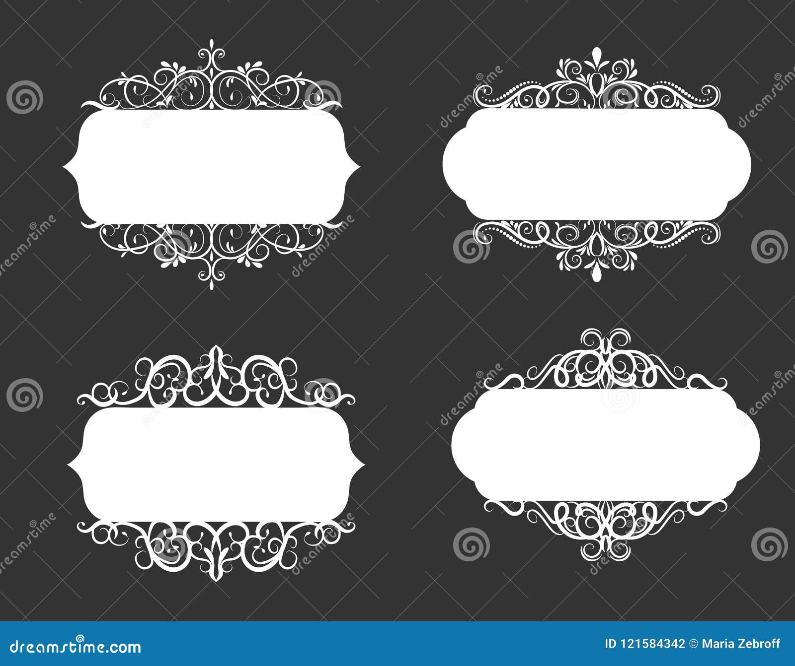 Vector Illustration of Old Style Label Stock Vector - Illustration of ...