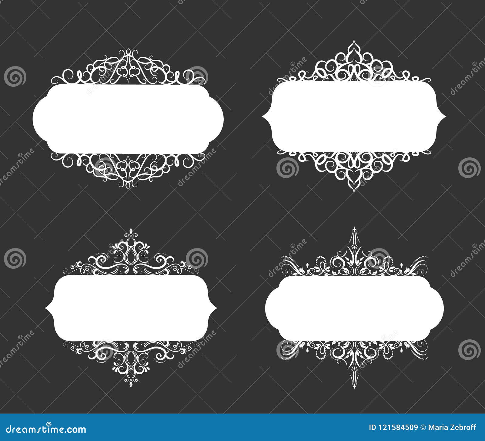 Vector Illustration of Old Style Label Stock Vector - Illustration of ...