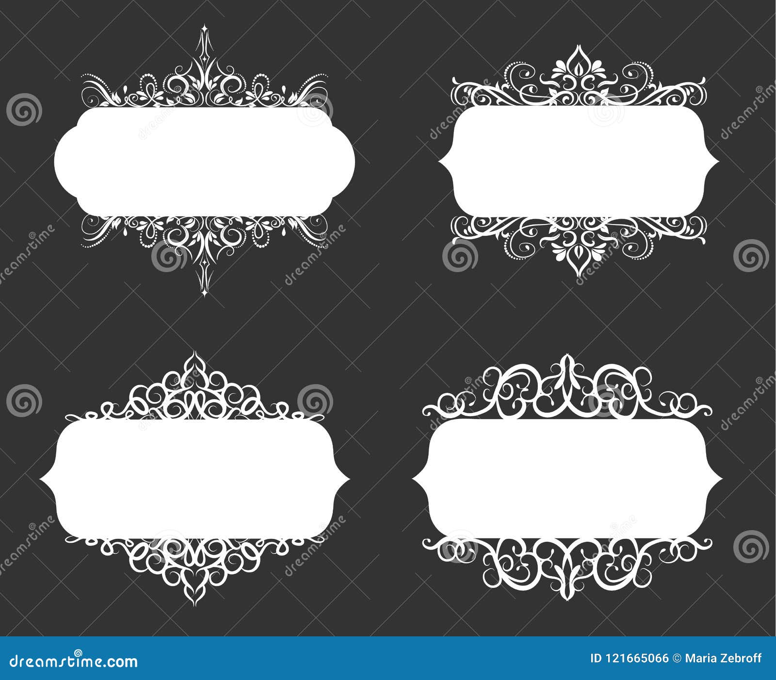 Vector Illustration of Old Style Label Stock Vector - Illustration of ...