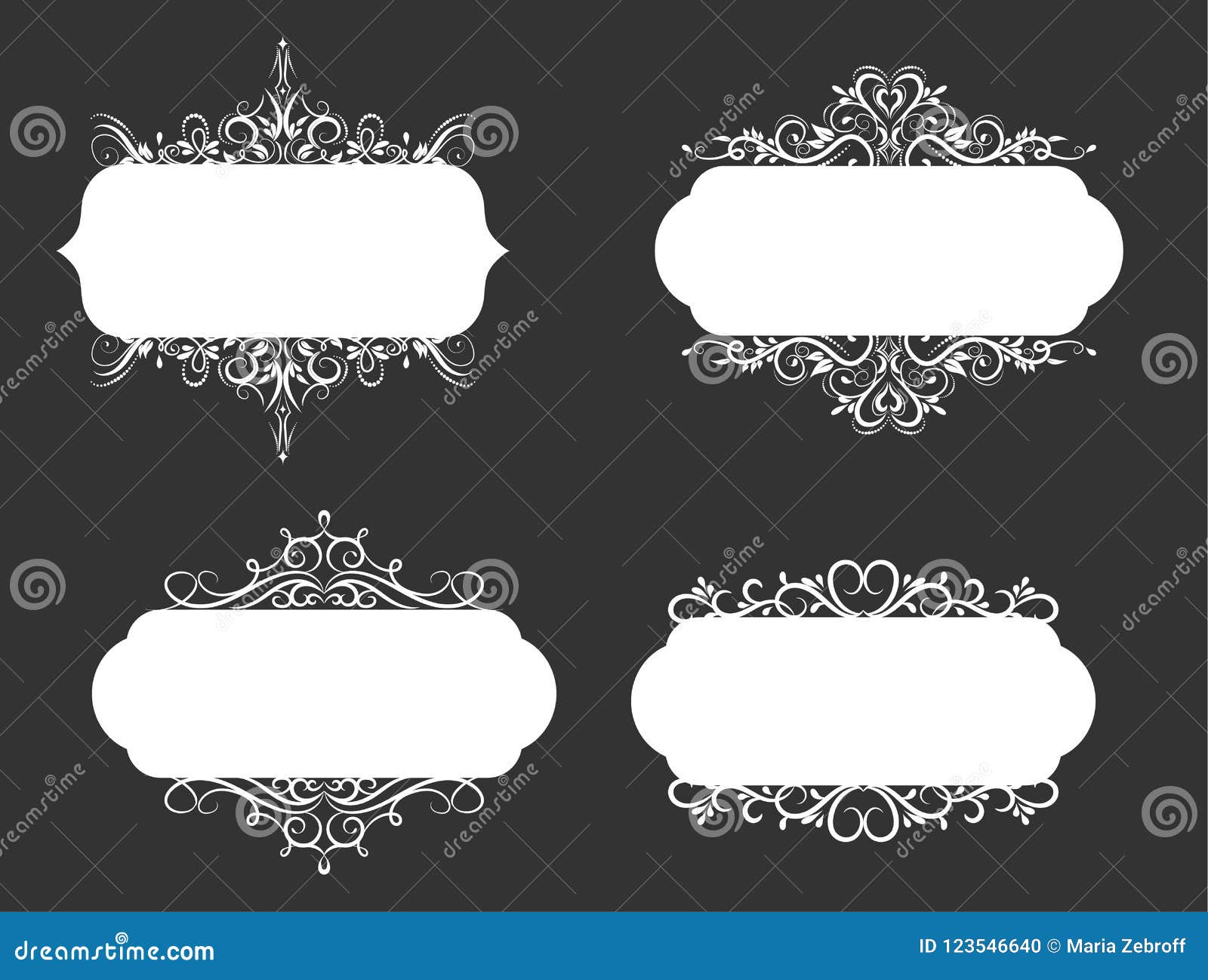 Vector Illustration of Old Style Label Stock Vector - Illustration of ...