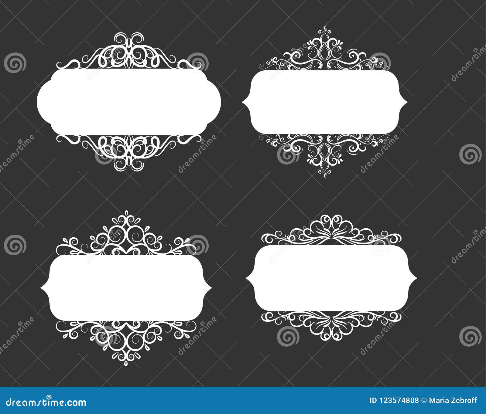 Vector Illustration of Old Style Label Stock Vector - Illustration of ...