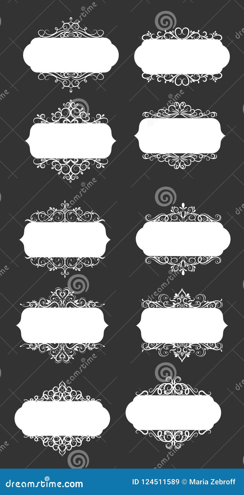 Vector Illustration of Old Style Label Stock Vector - Illustration of ...