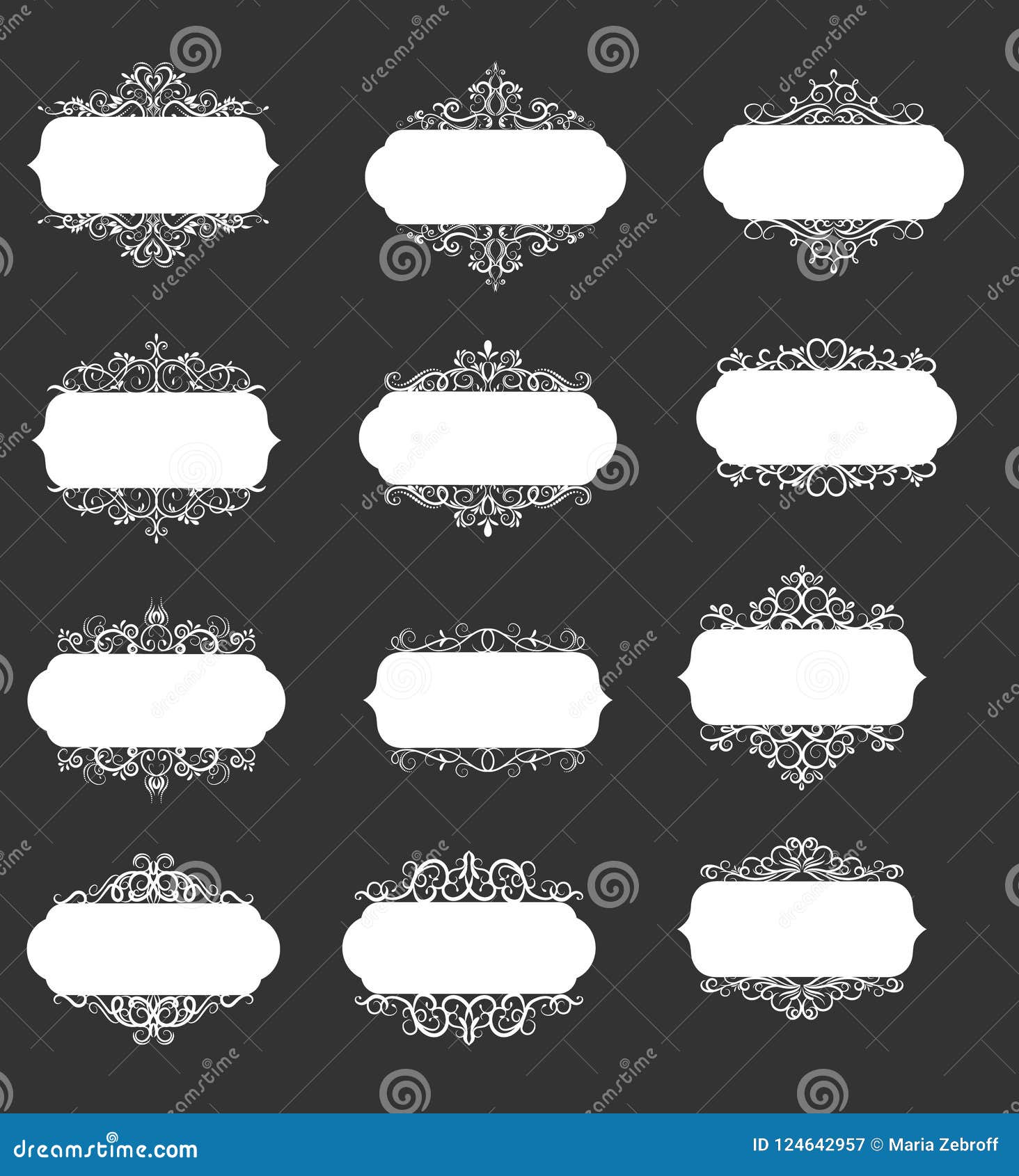 Vector Illustration of Old Style Label Stock Vector - Illustration of ...