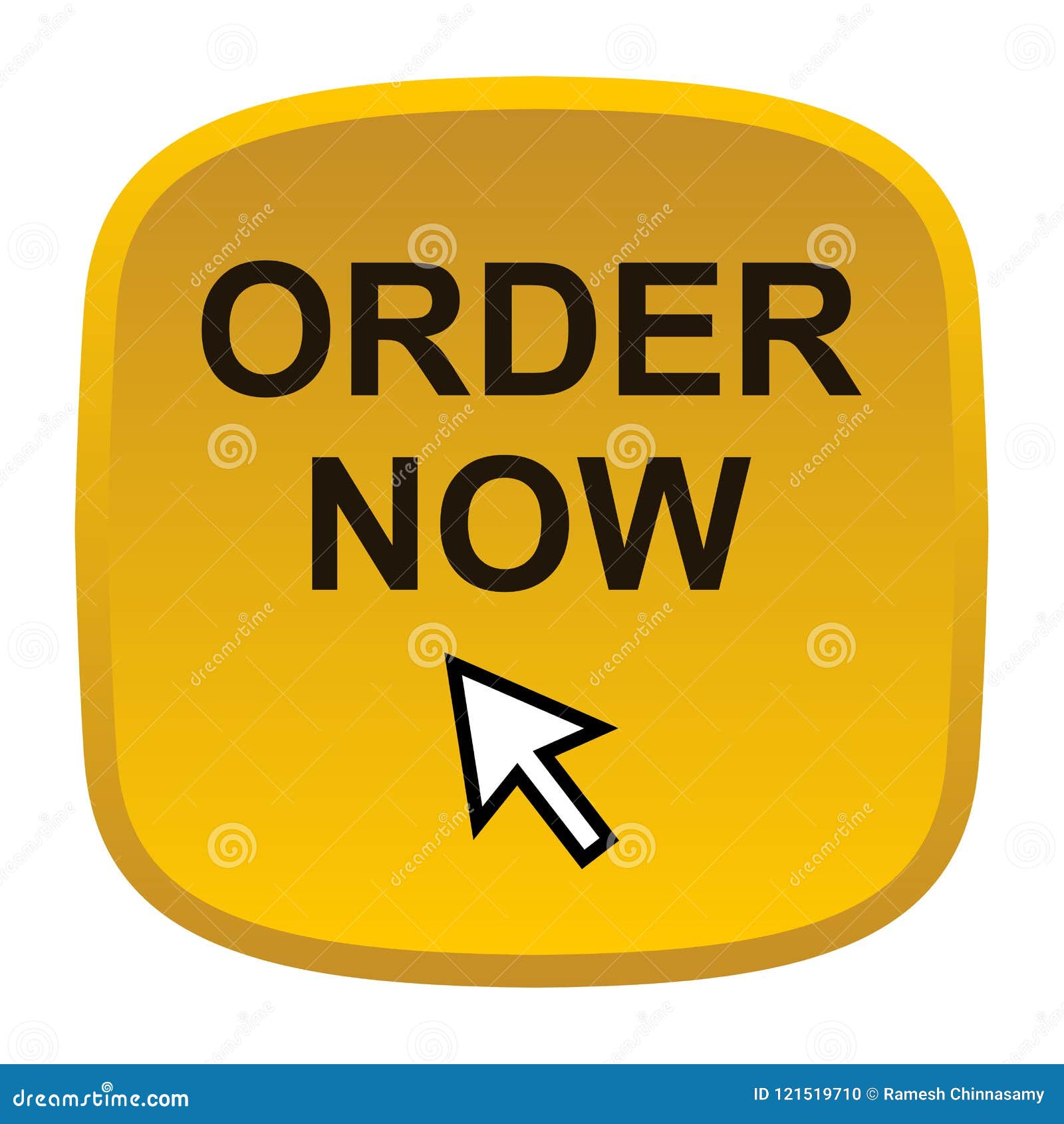 Order now button stock vector. Illustration of button - 121519710