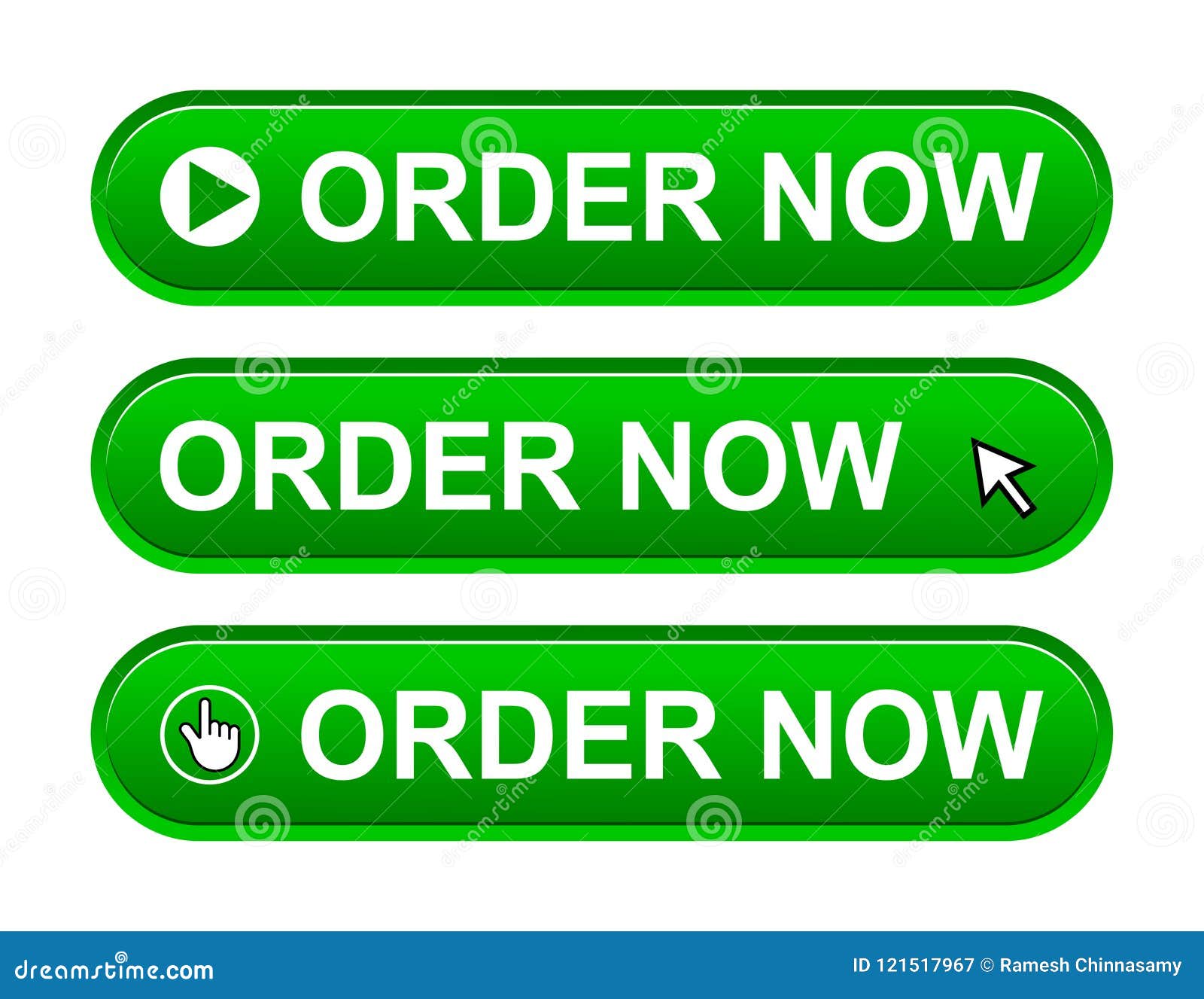 Order now button stock vector. Illustration of details - 121517967