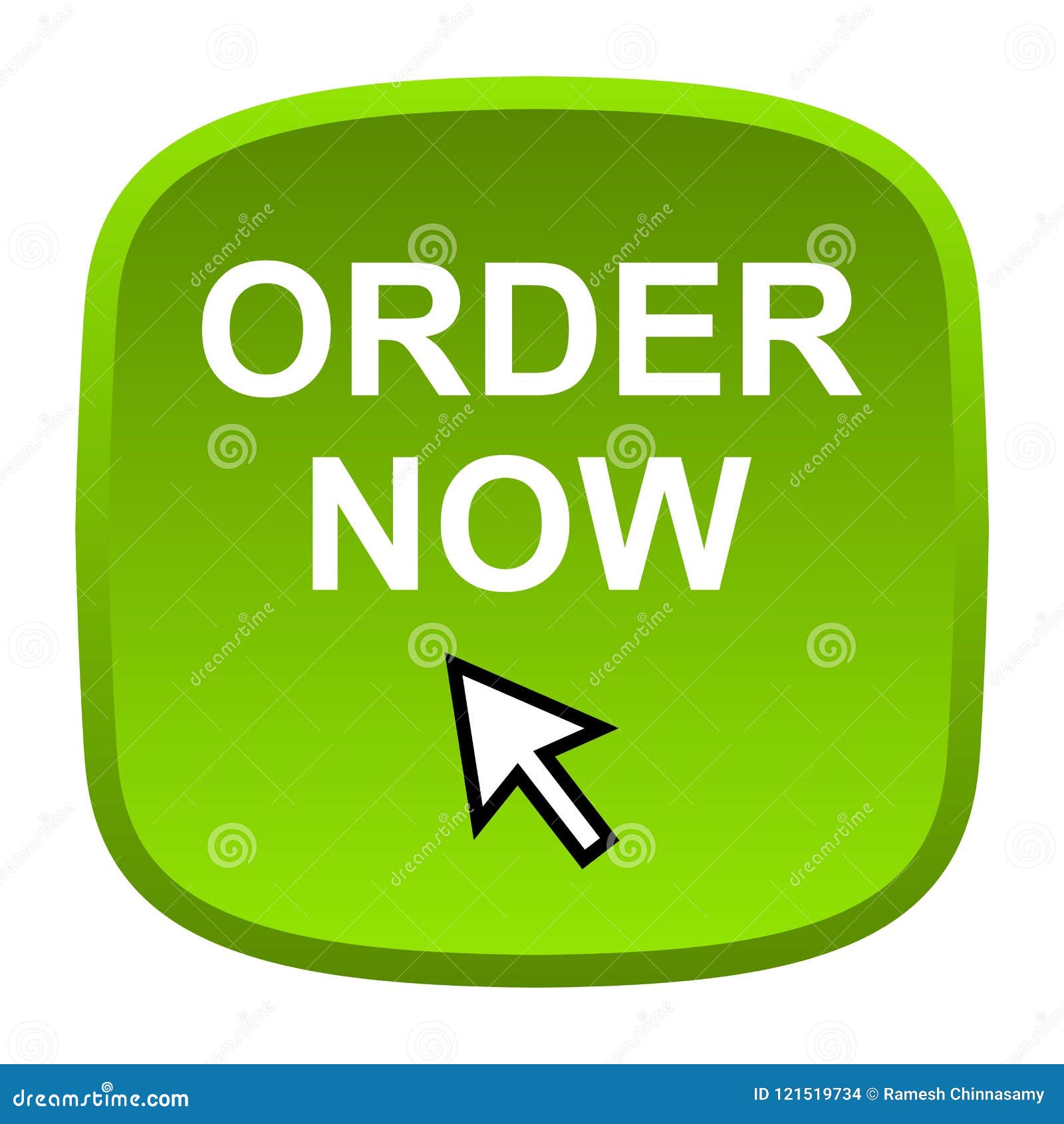 Order now button stock vector. Illustration of clip - 121519734