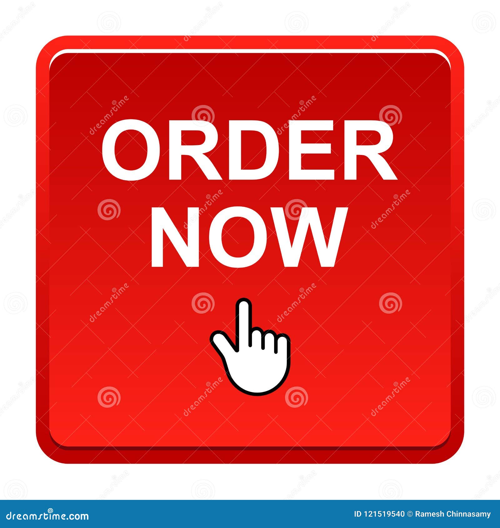 Order now button stock vector. Illustration of color - 121519540