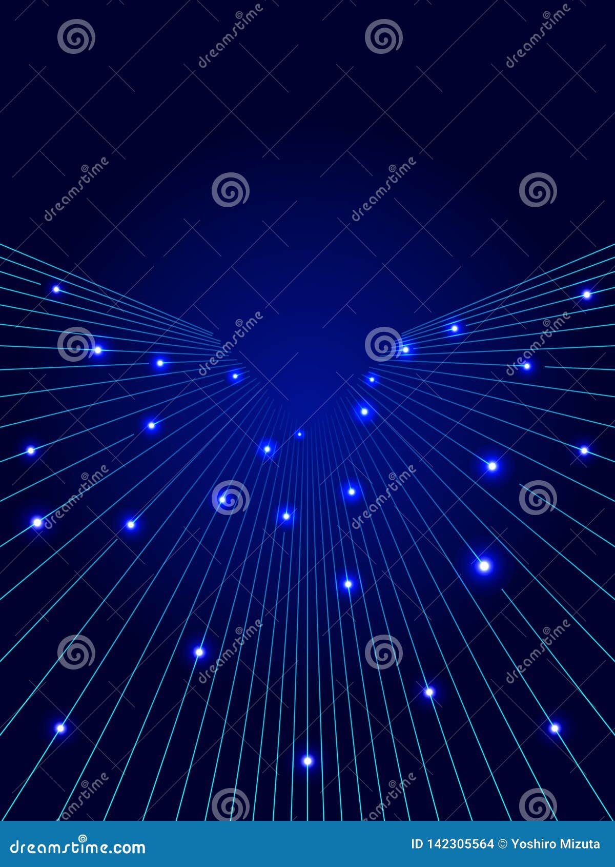 Abstract Lines Circuit Lights Technology Concept Stock Vector ...