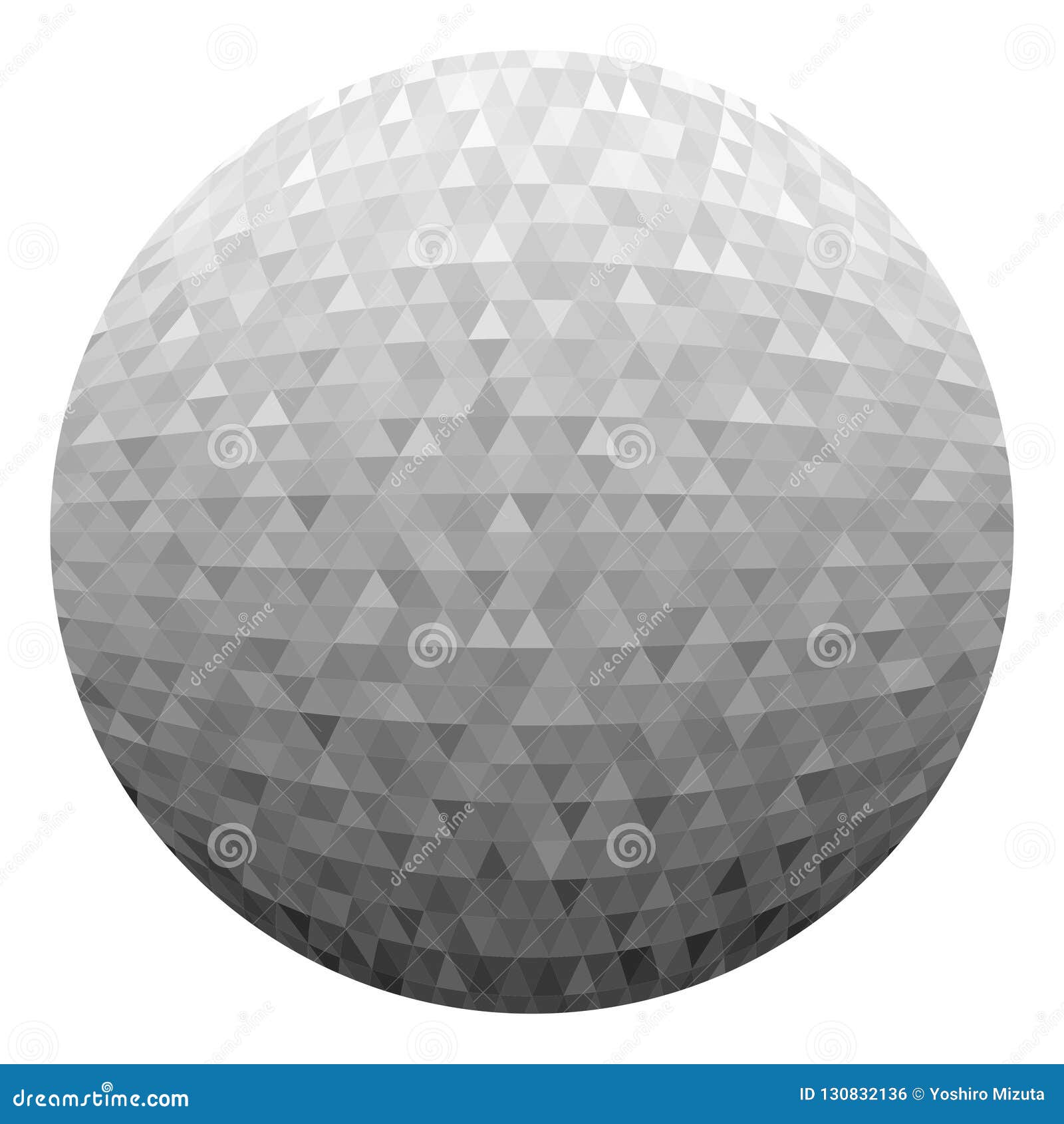 Abstract Sphere of Triangles. Stock Vector - Illustration of origami ...