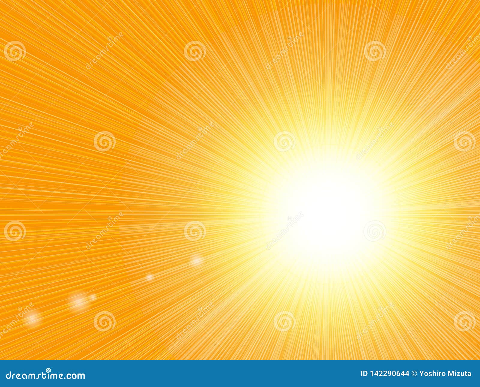 Yellow Background, Sun Light Background Stock Vector - Illustration of ...