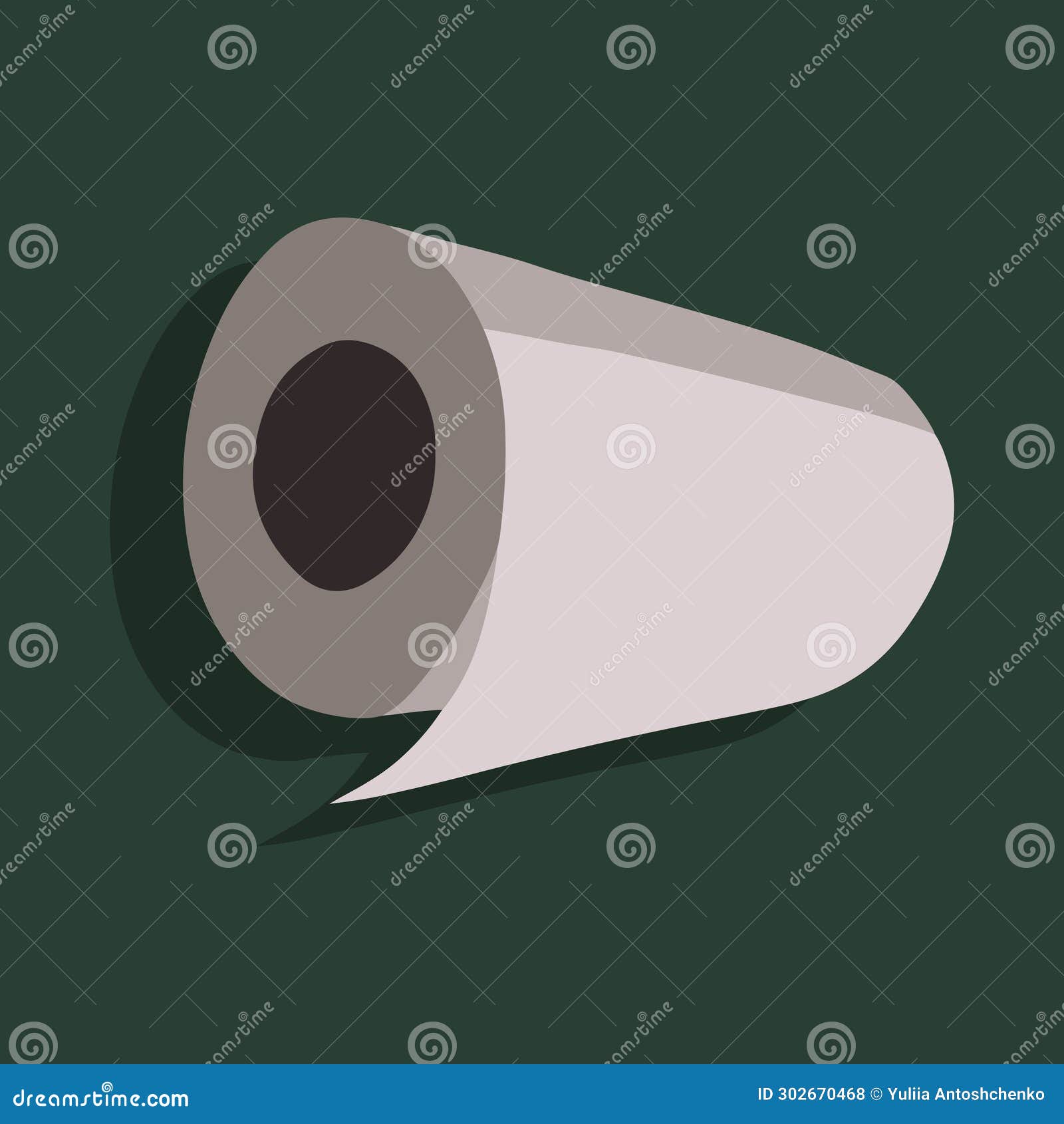 Vector Illustration of Paper Towels Stock Vector - Illustration of ...