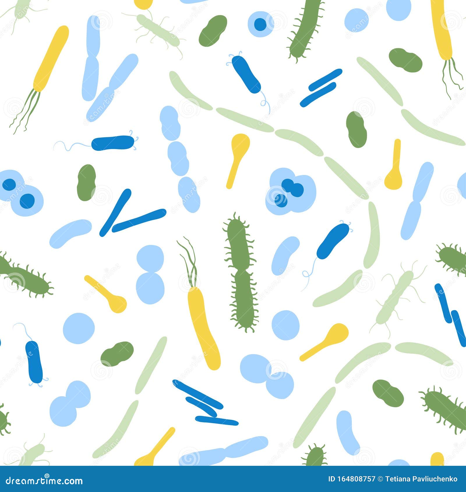 Vector Illustration of Pathogenic Bacteria Stock Vector - Illustration ...