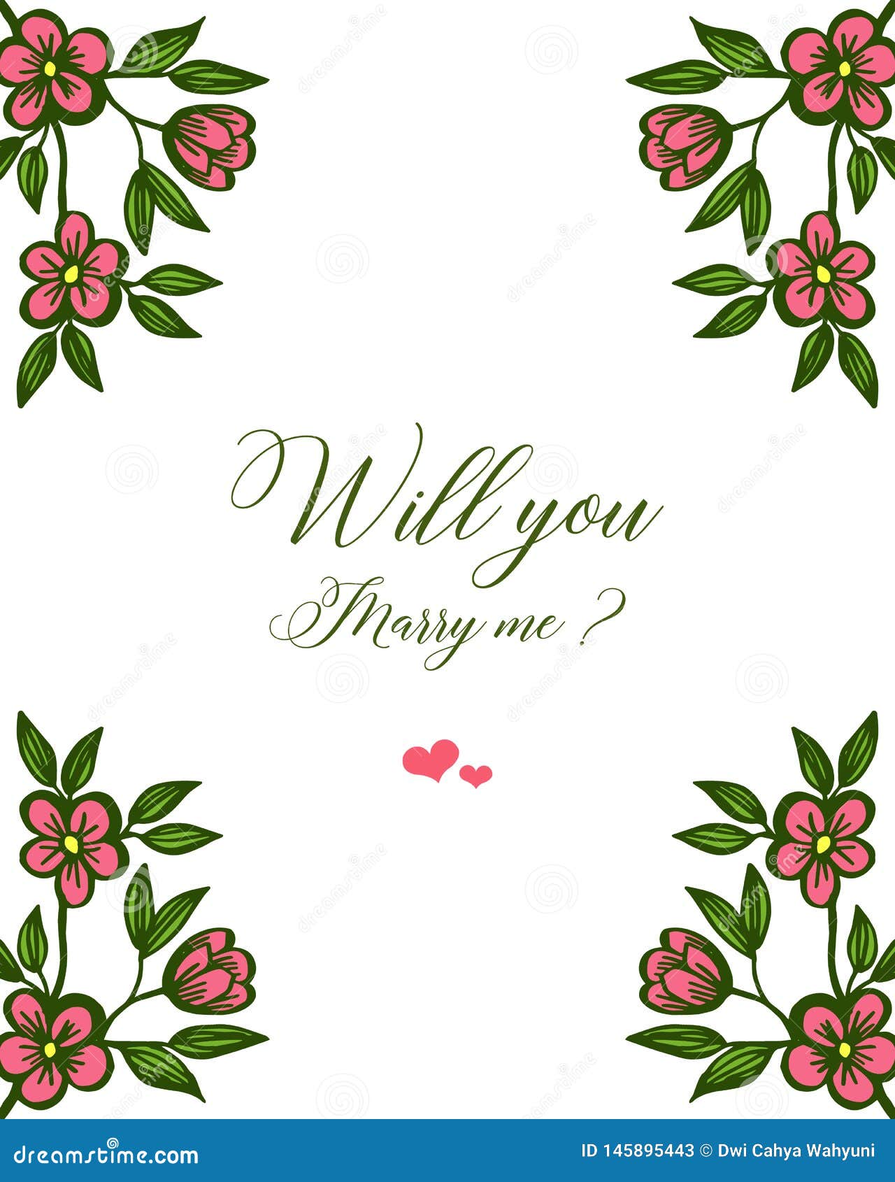 Vector Illustration Pattern Art Leaf Floral Frame for Template Will You ...