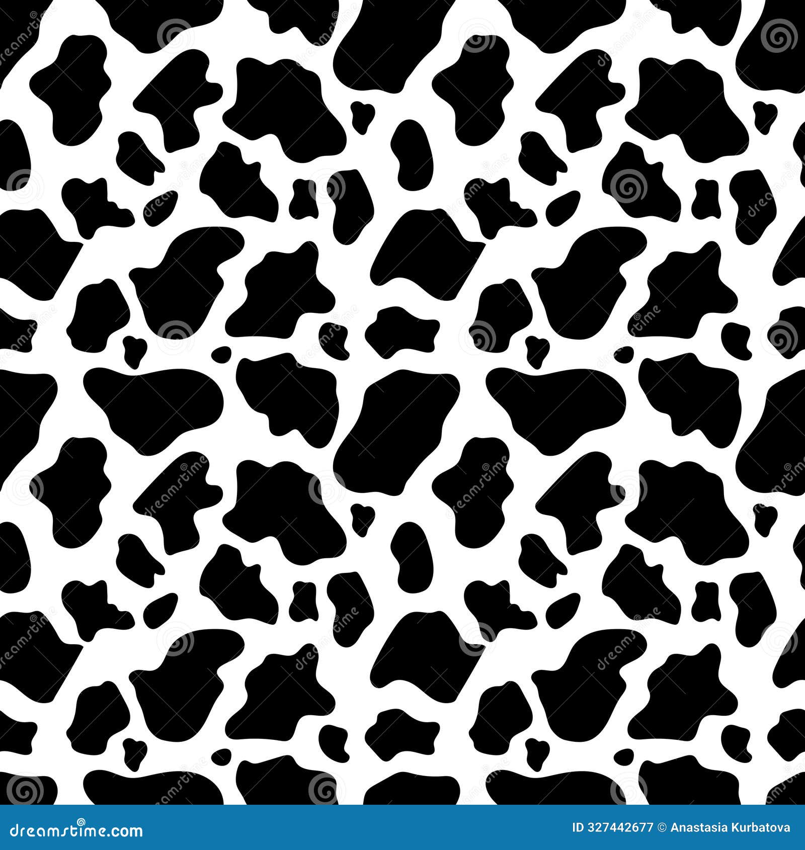 Vector Illustration, Pattern, Black Spots Animalism Stock Illustration ...