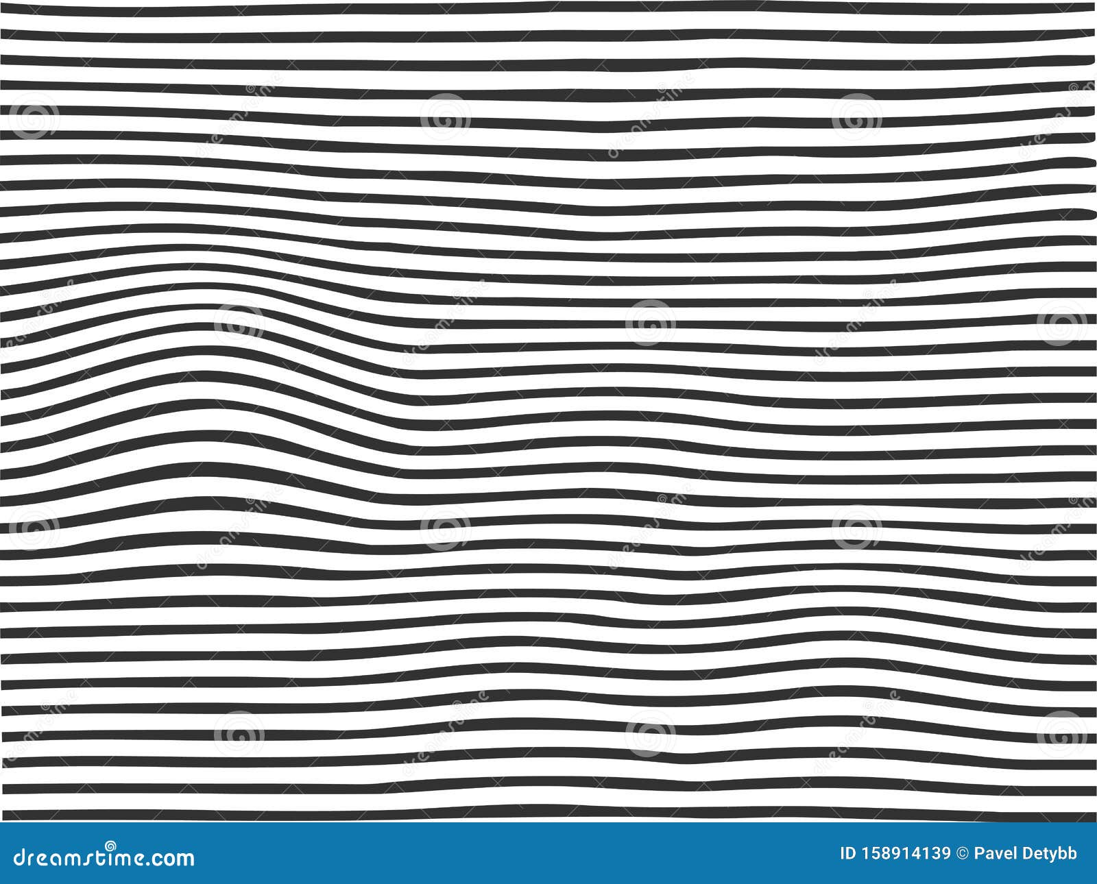 Horizontal Lines, Linear Halftone. Pattern with Horizontal Stripes ...