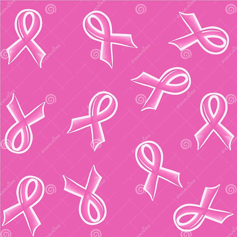 Vector Illustration of Pattern of Pink Support Rib Stock Vector ...
