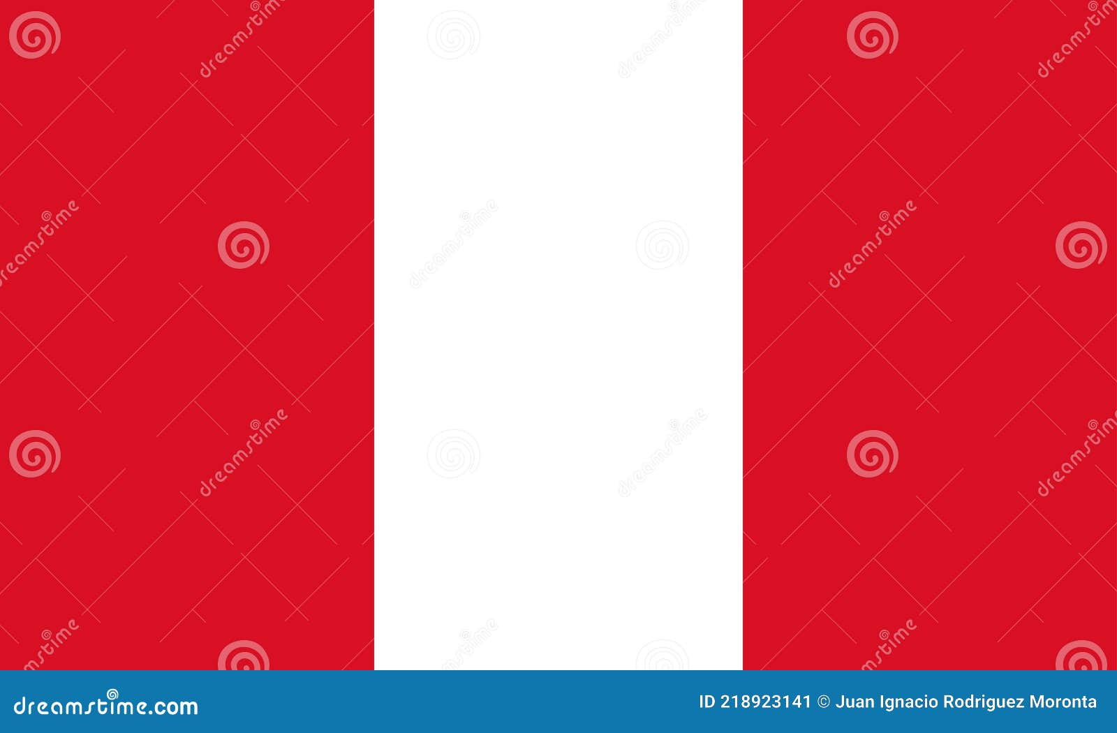 Vector Illustration of Peru Flag Stock Vector - Illustration of ...
