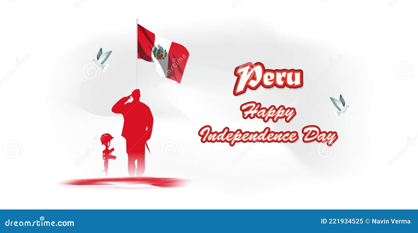 Vector Illustration for Peru Independence Day Stock Vector ...