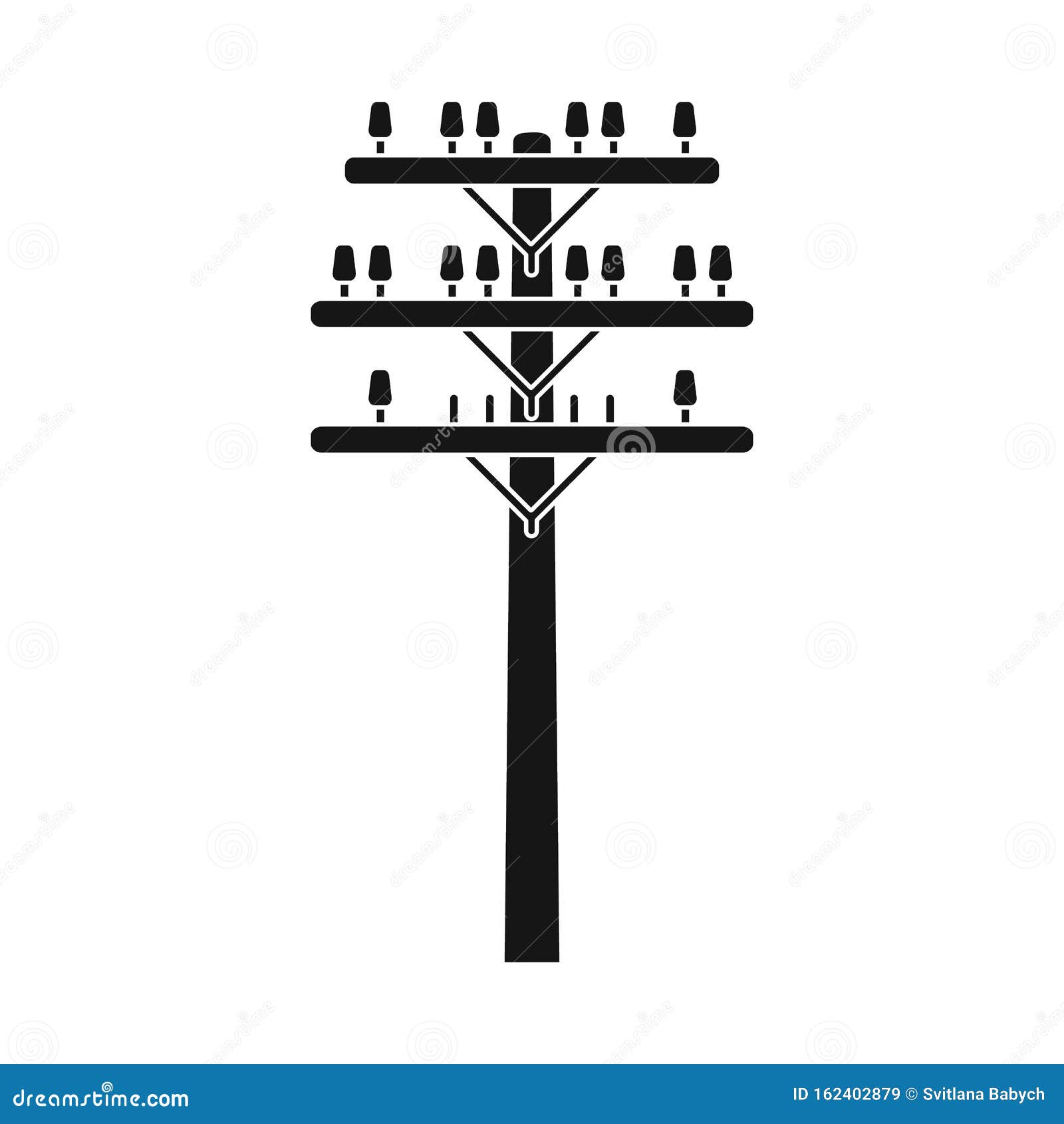 Vector Design of Pillar and Wooden Logo. Graphic of Pillar and ...