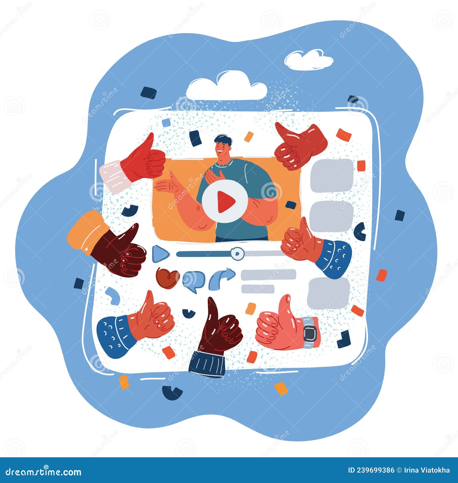 Popular Video File Extensions, Flat Colored Vector Icons For Web ... Popular Video File Extensions, Flat Colored Vector Icons For Web ...