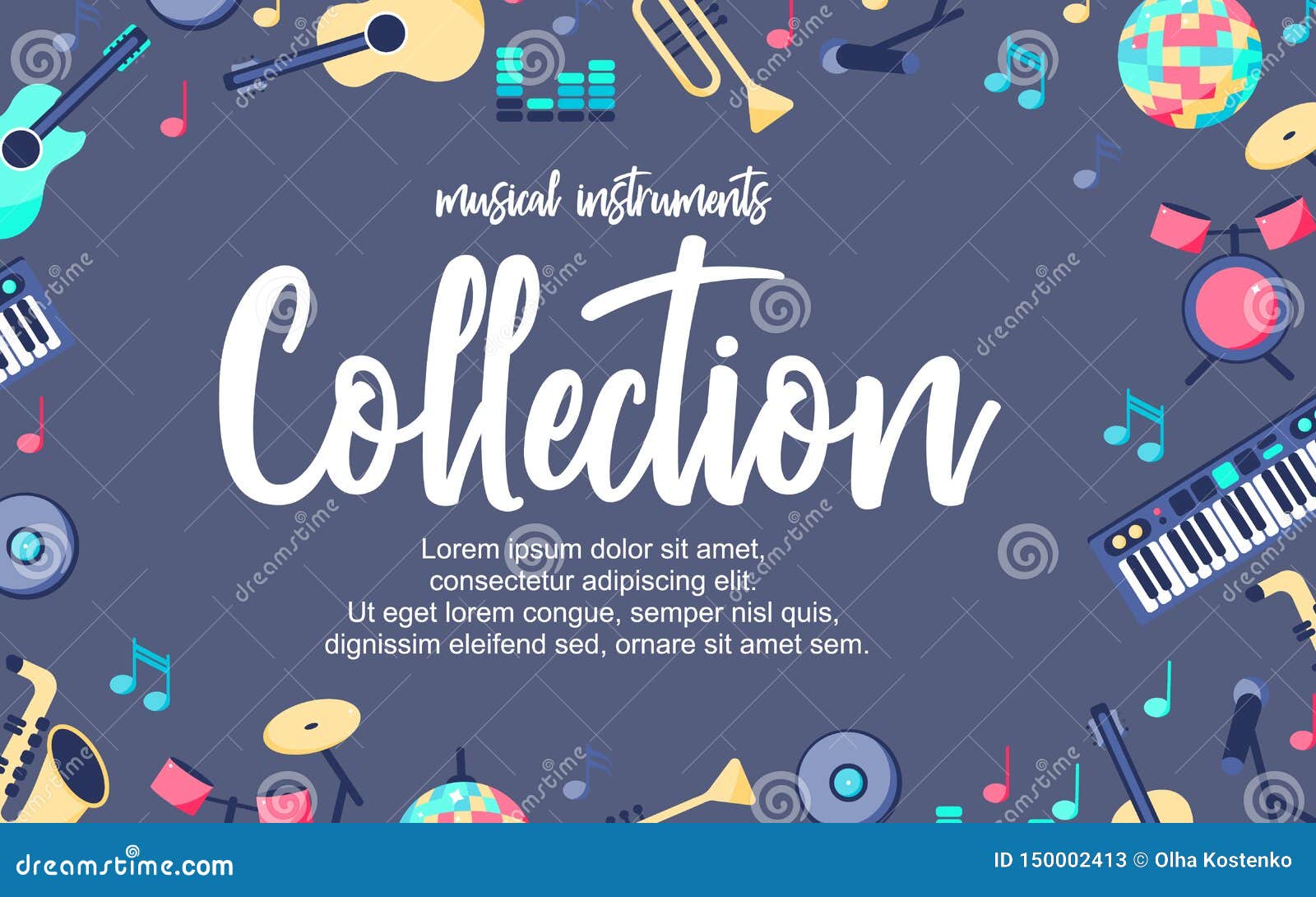 Special Sale Poster with Musical Instruments Stock Vector ...