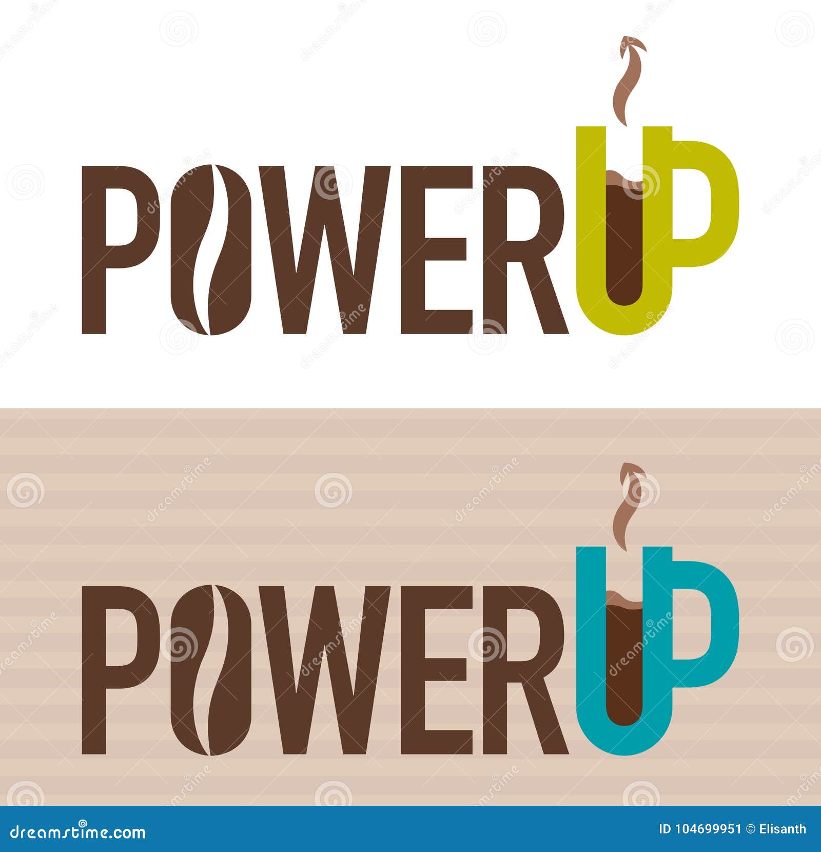 Vector Illustration of Power Up Concept Stock Vector - Illustration of ...