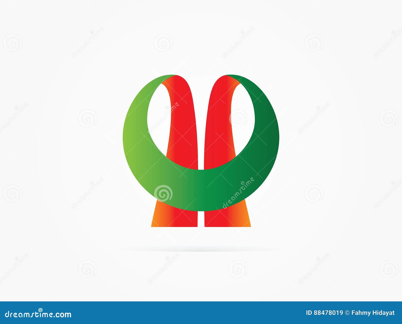 Vector Illustration PP Dynamic Way Logo Stock Illustration ...