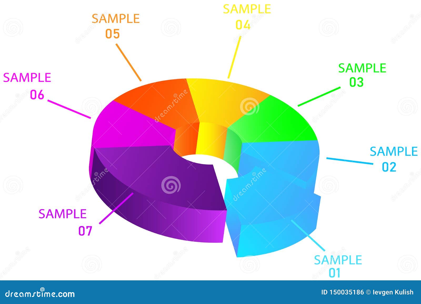 Vector Illustration. Process Business Diagram, Infographic, Depicted On ...