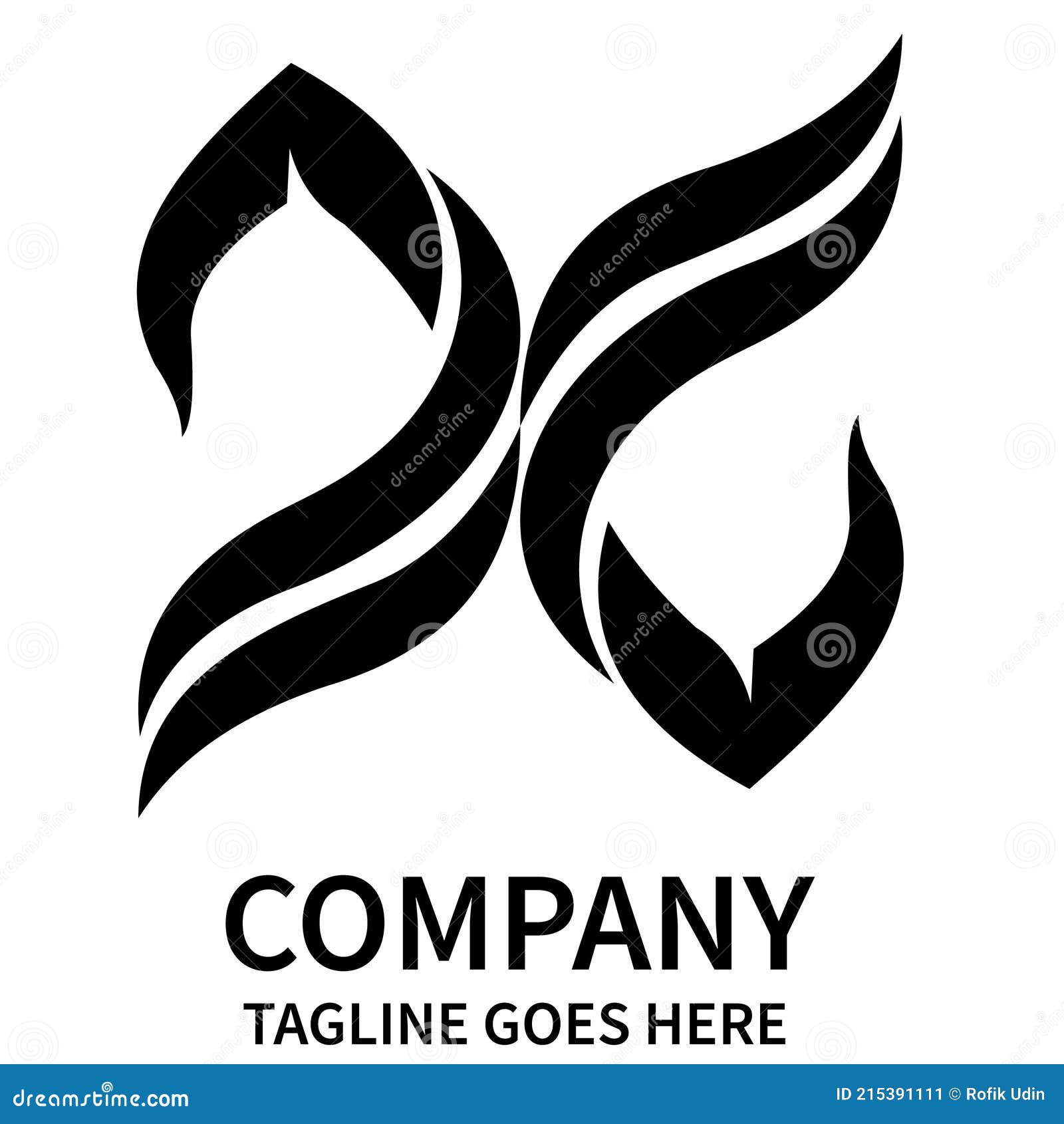 Vector Illustration of a Professional, Elegant, Specific Logo Template ...