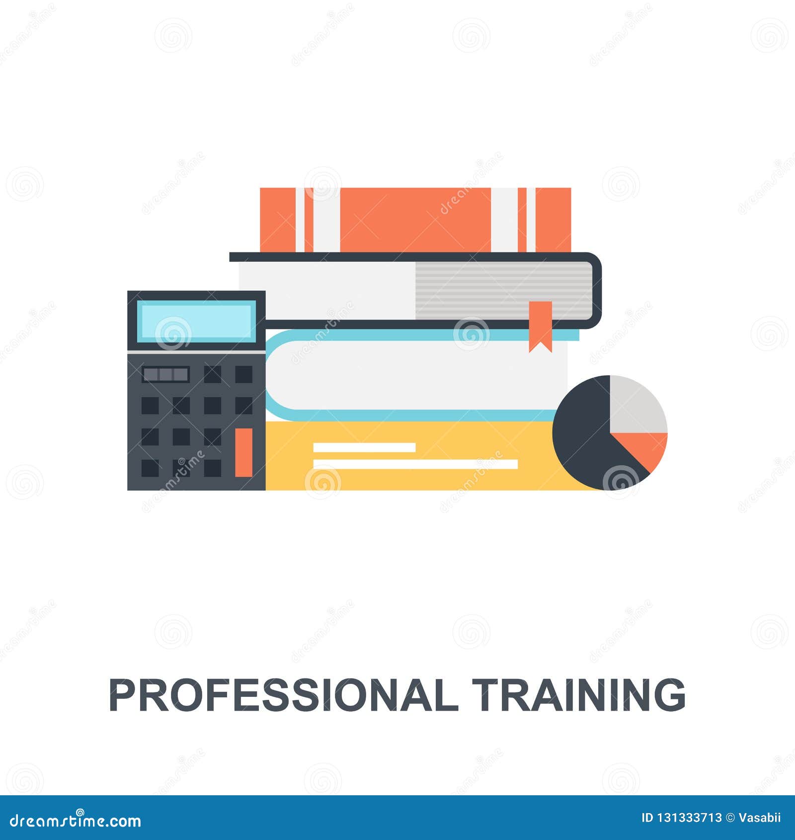 Professional Training Icon Concept Stock Vector - Illustration of ...