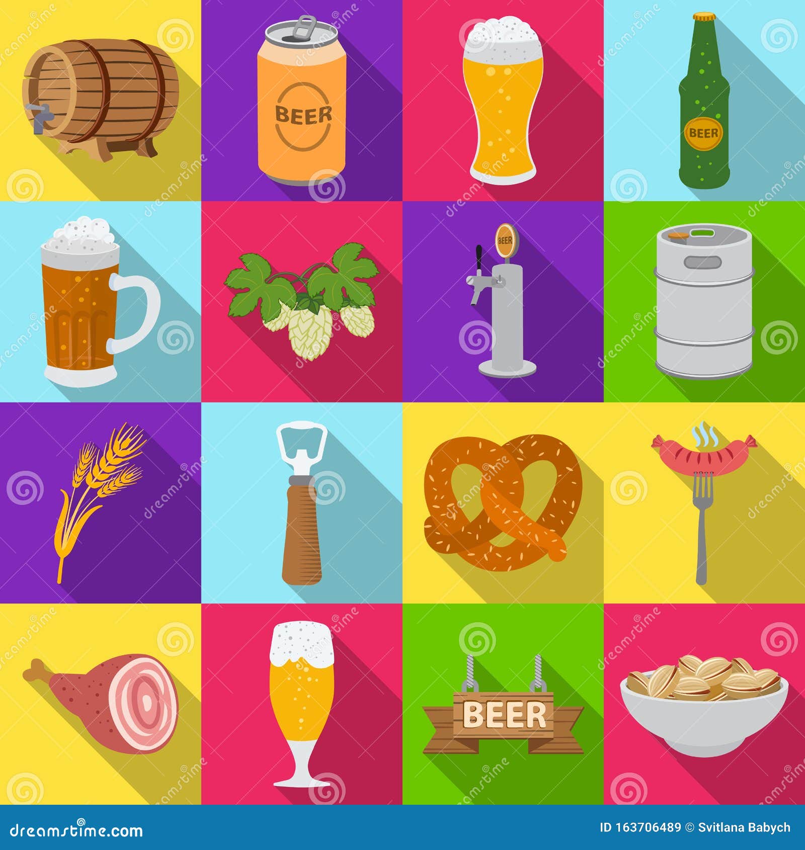 Vector Design of Pub and Bar Symbol. Collection of Pub and Interior ...