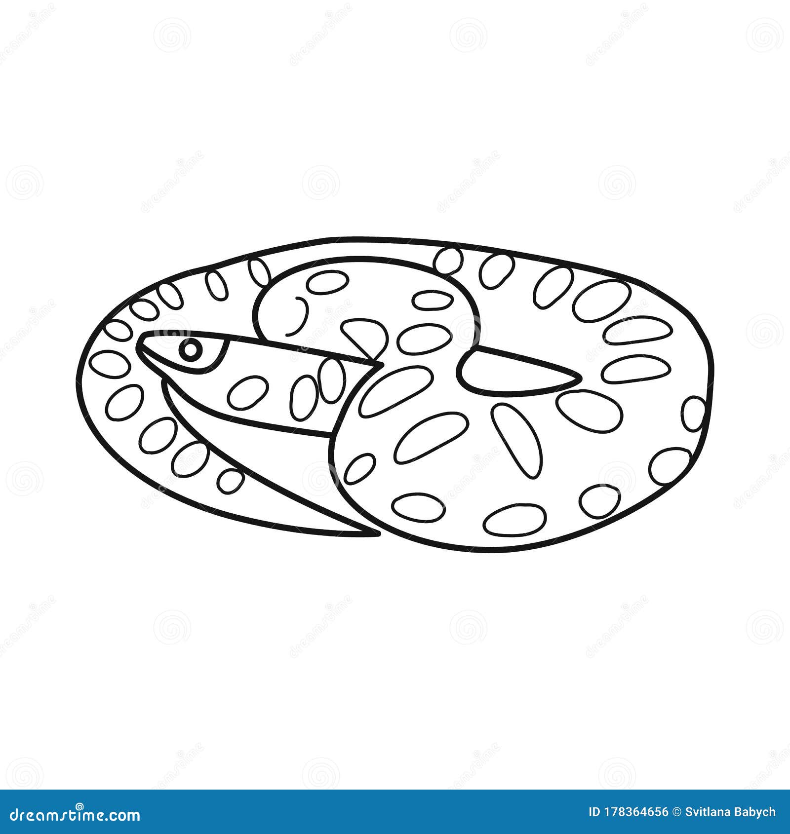 Vector Illustration of Python and Reptile Logo. Web Element of Python ...
