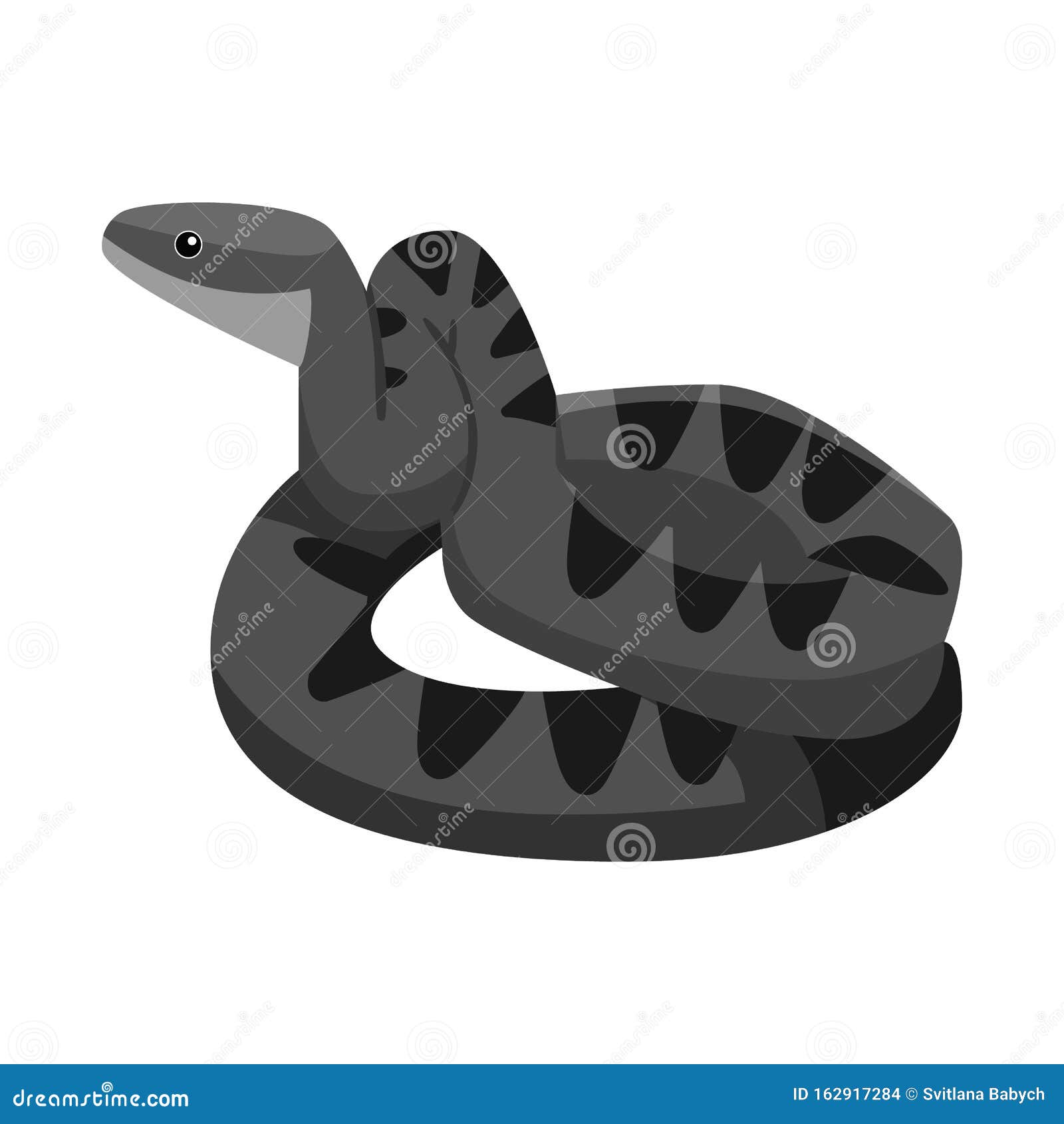 Vector Design Of Python And Serpent Sign Graphic Of Python And 1524